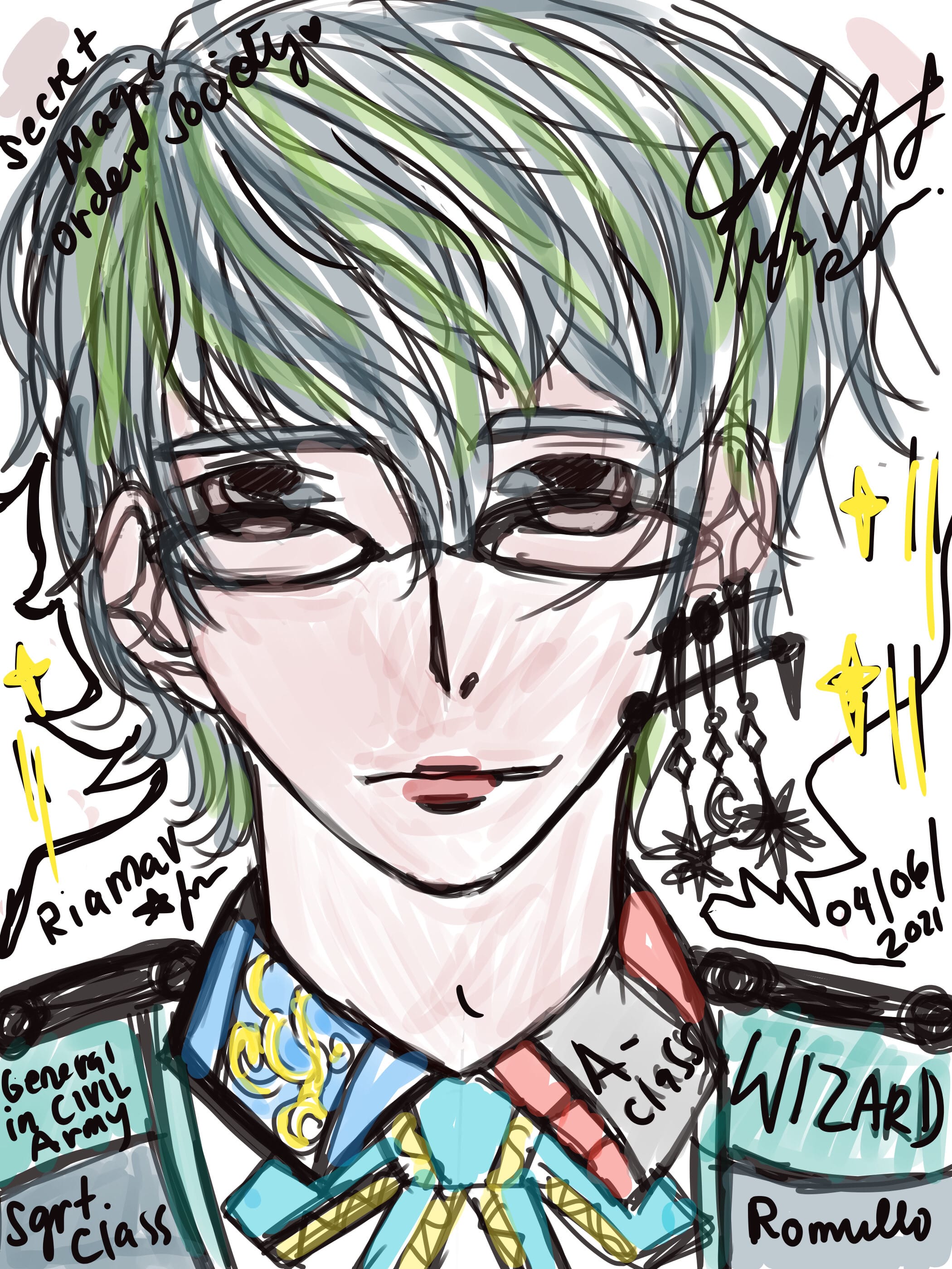 1. Secret Magic society RiaMAV - Illustrations ART street