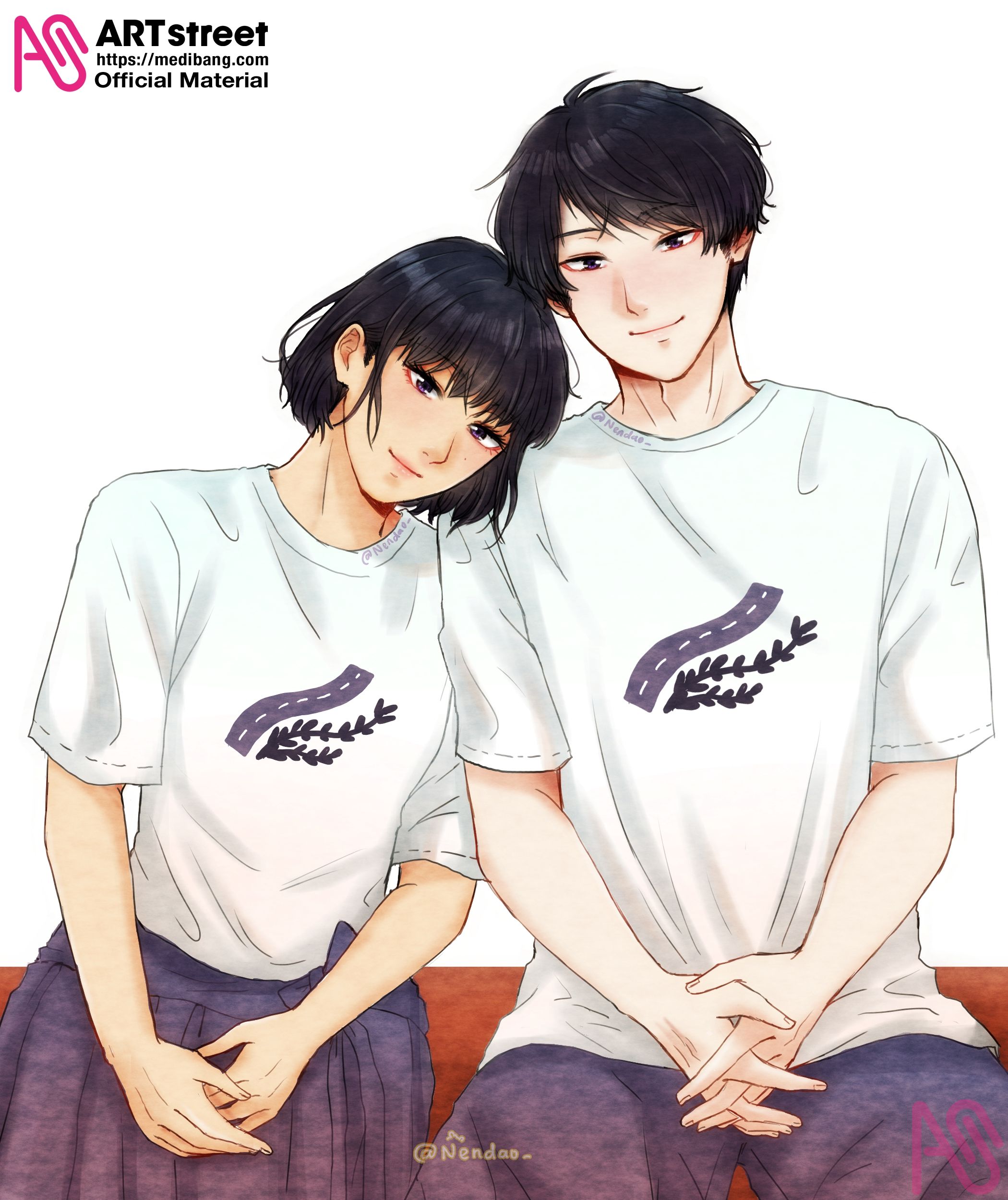 My OC, Nenda and Ananda Nenda0_ - Illustrations ART street