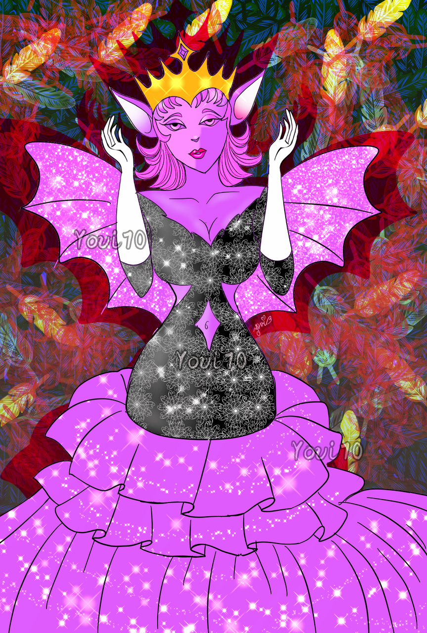 Princesa Vampiro Leila Merth Yov!70 - Illustrations ART street