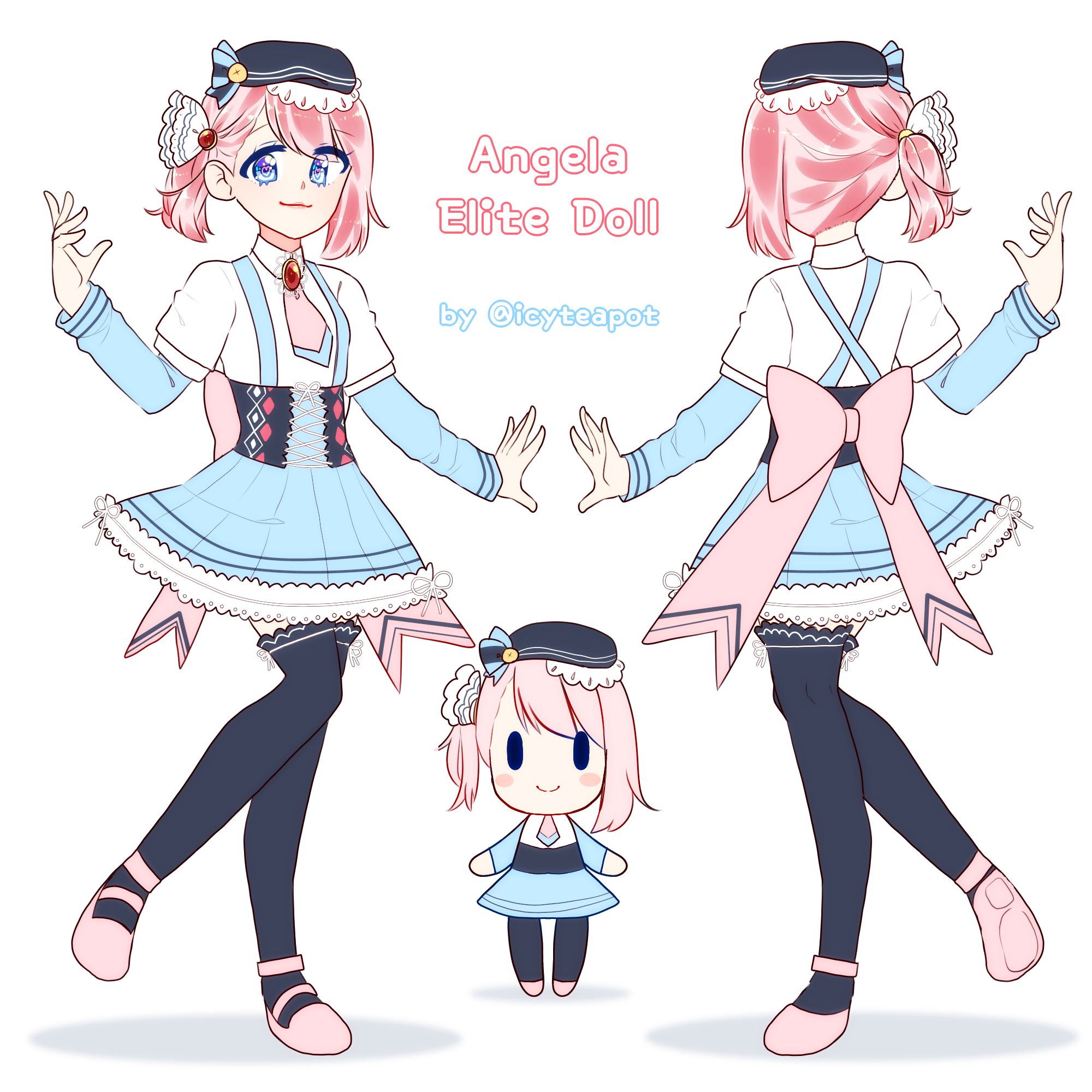 Angela fan skin(?) Icyteapot - Illustrations ART street