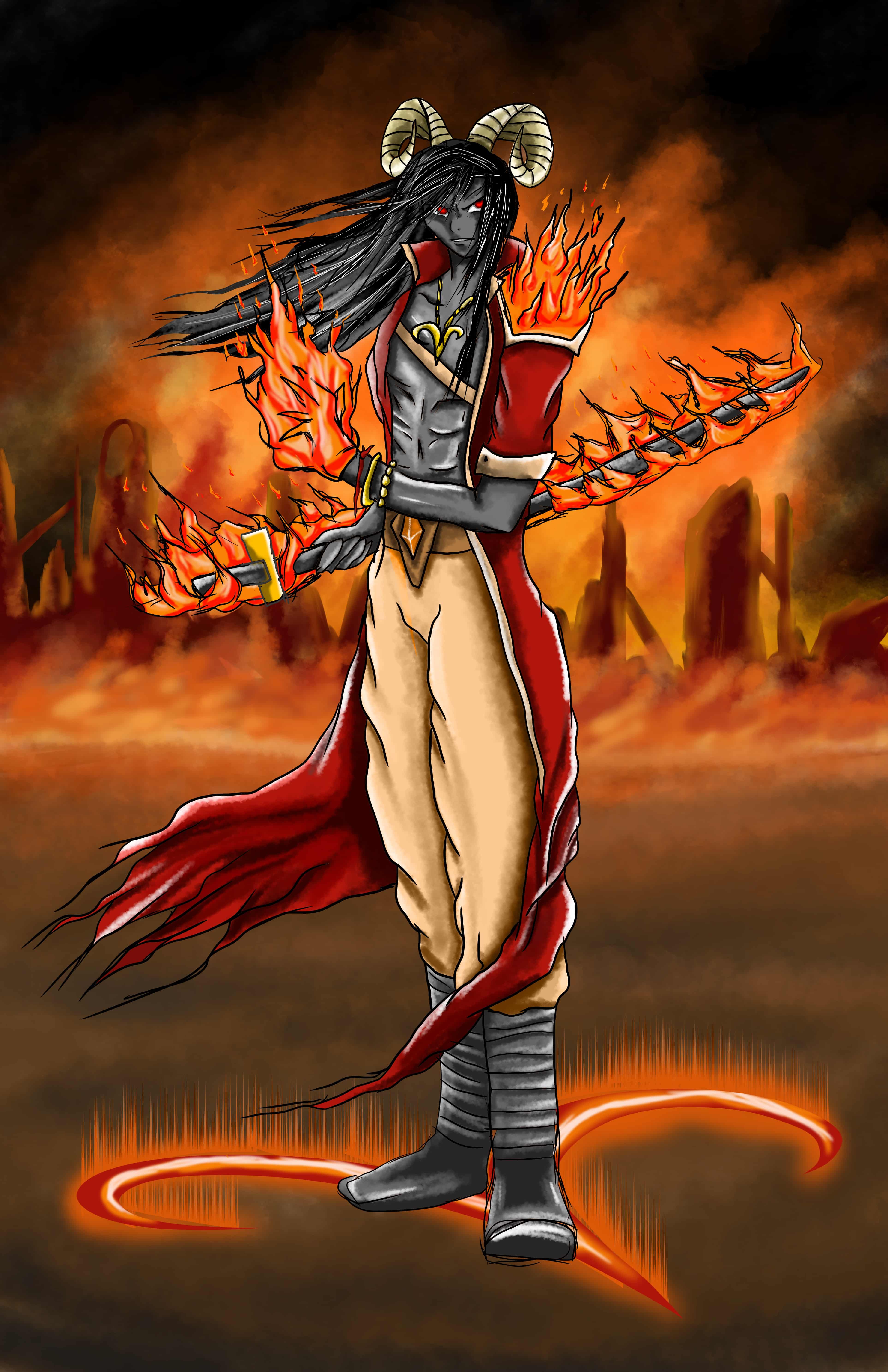 Aries the Fire Lord Vegaobscura12 - Illustrations ART street