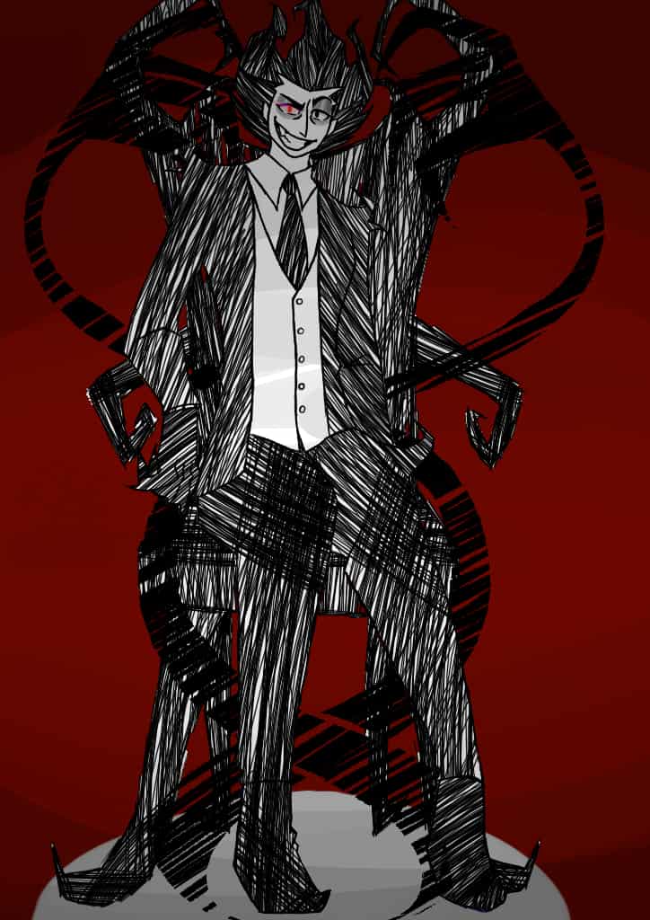 Shadow Wilson on his throne... DemiX - Illustrations ART street