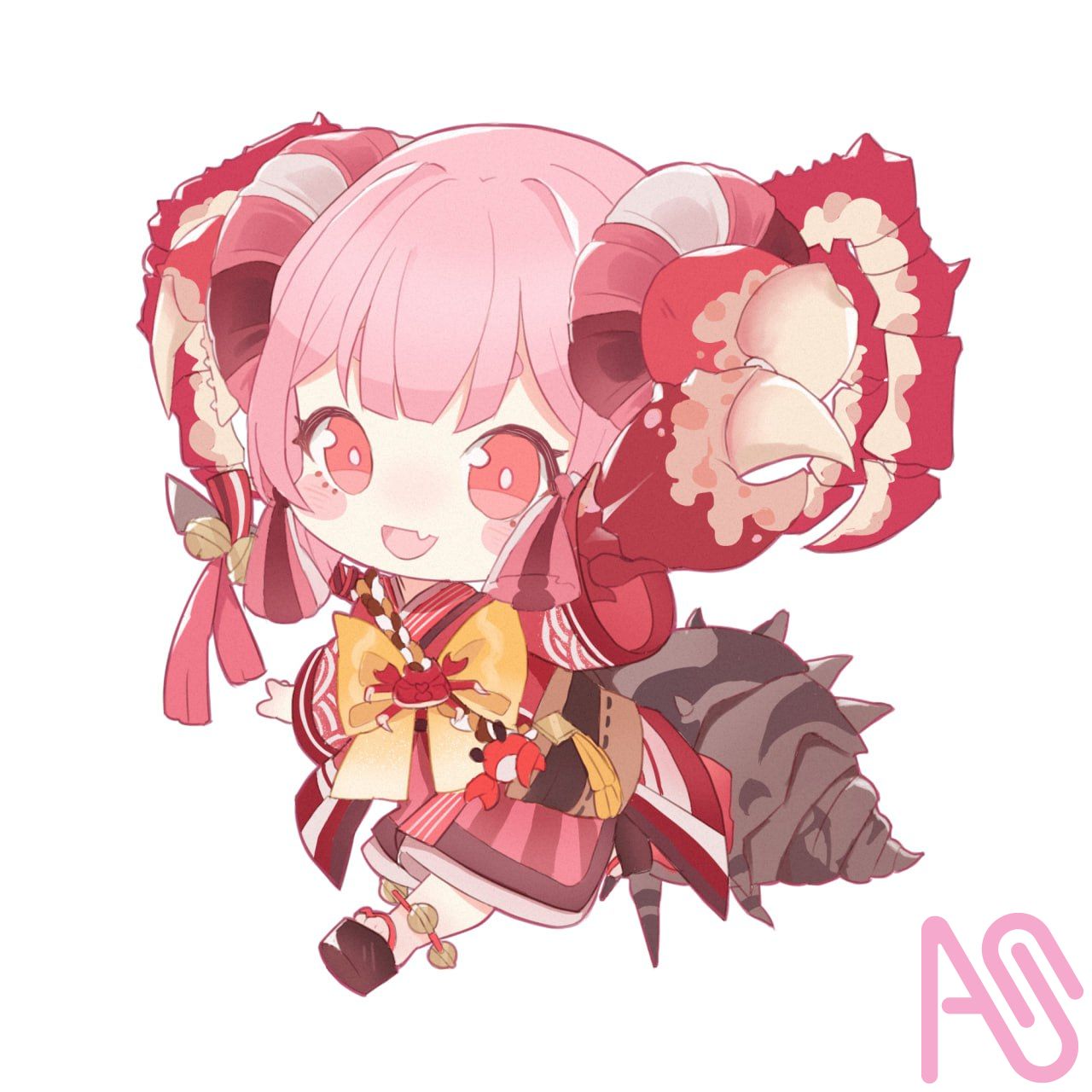 Kani hime chibi Luhari - Illustrations ART street