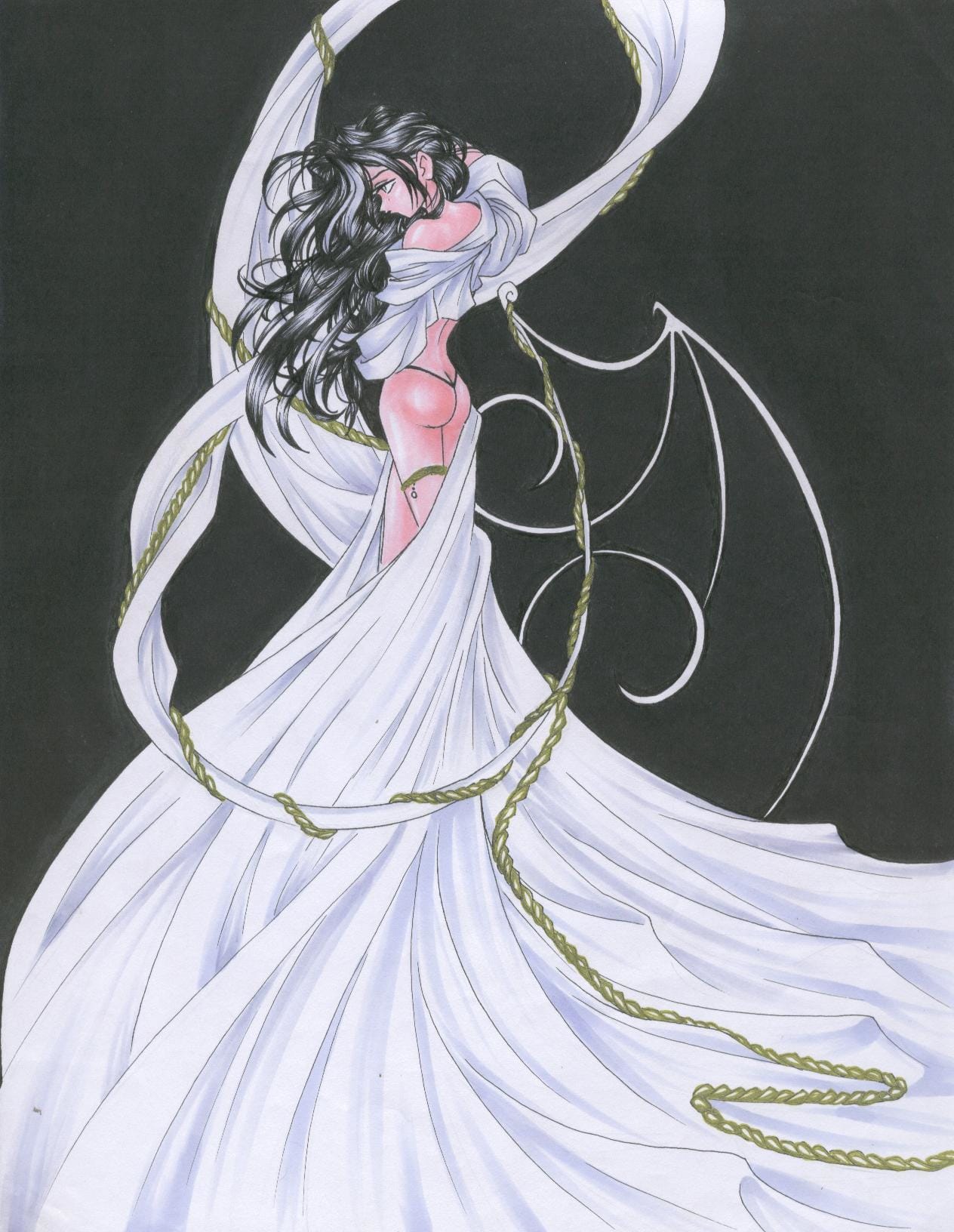 Shaula in White Hannan Hanania - 插图 ART street