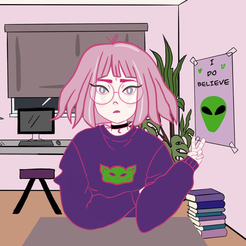 Weird Gal vicious.kat - Illustrations ART street