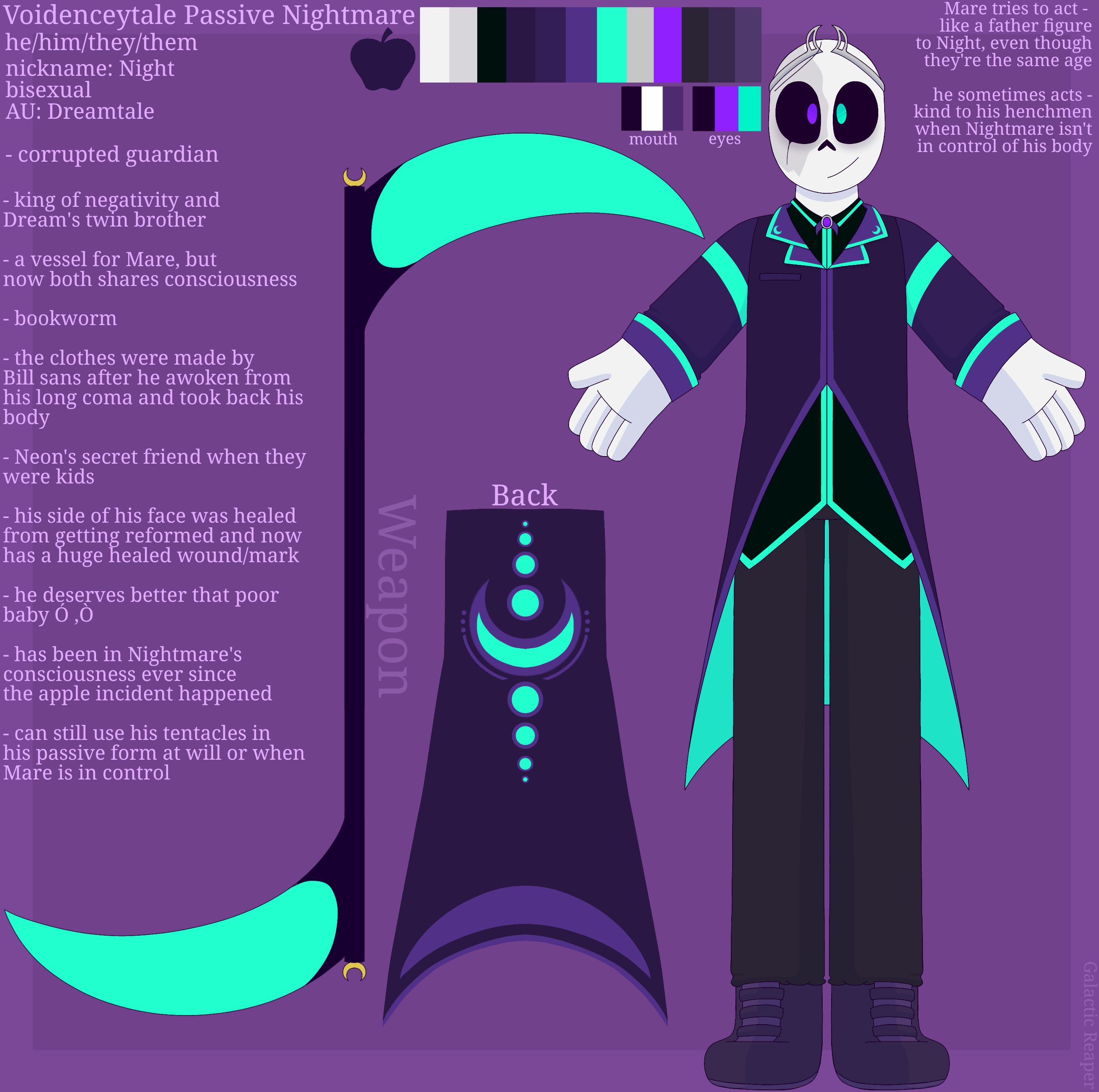 Voidenceytale Passive (2024 redesign) Galactic Reaper - Illustrations ...
