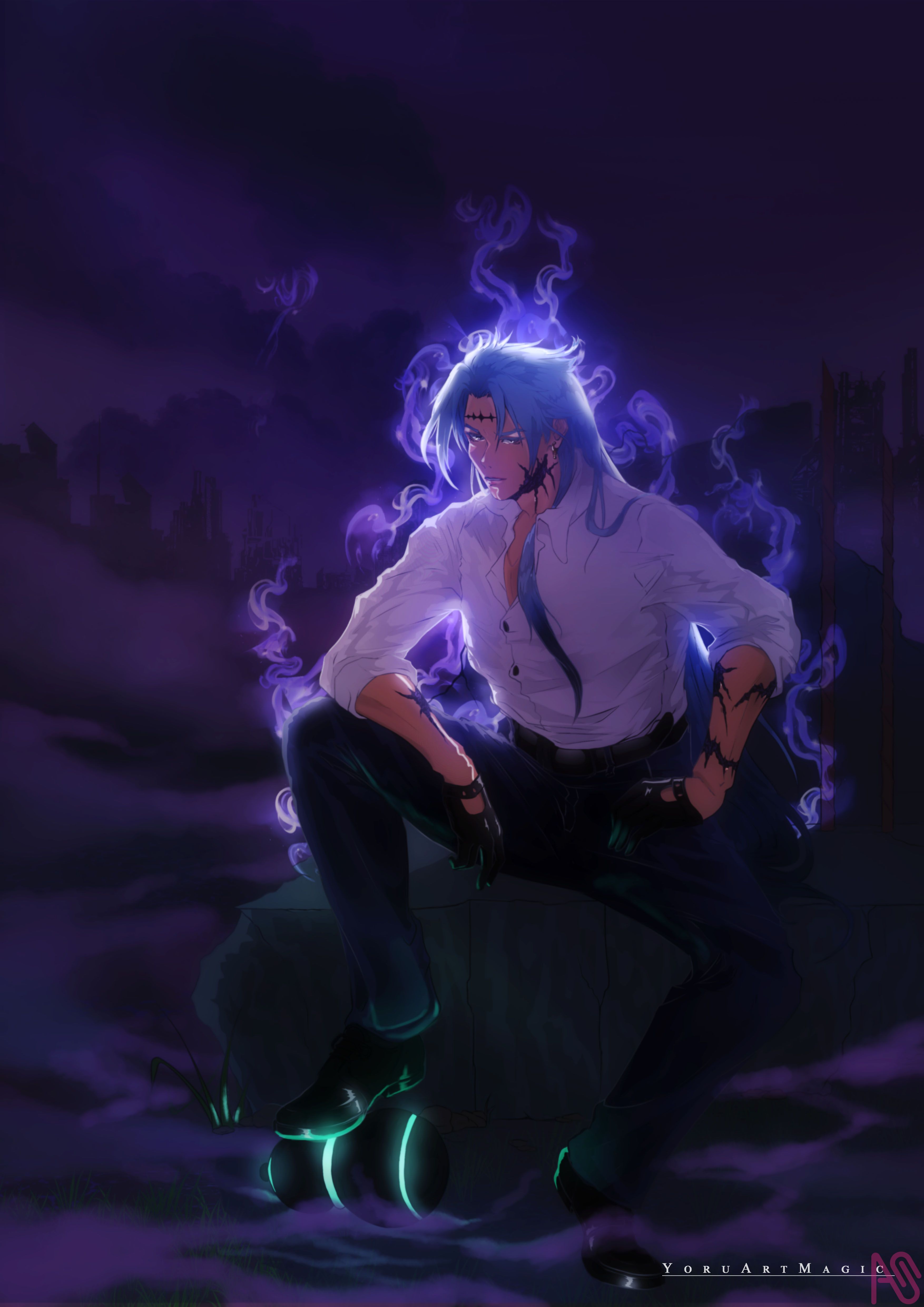 Calcharo_fanart YoruArtMagic - Illustrations ART street