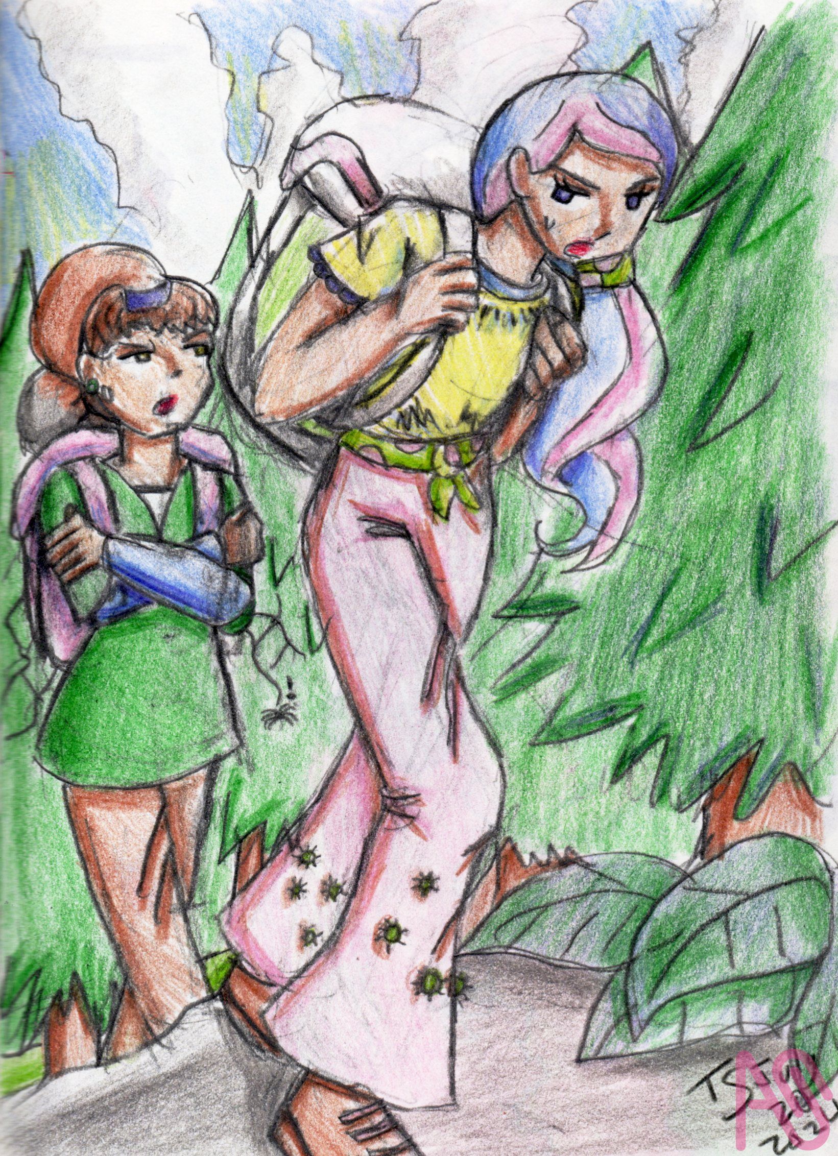 Your First Hike, With a Girl You Don't Like Narro - Illustrations ART ...