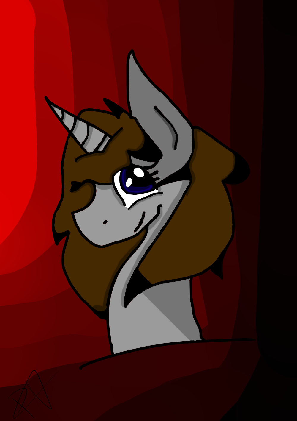 MLP OC Headshot PencilNoteVA - Illustrations ART street