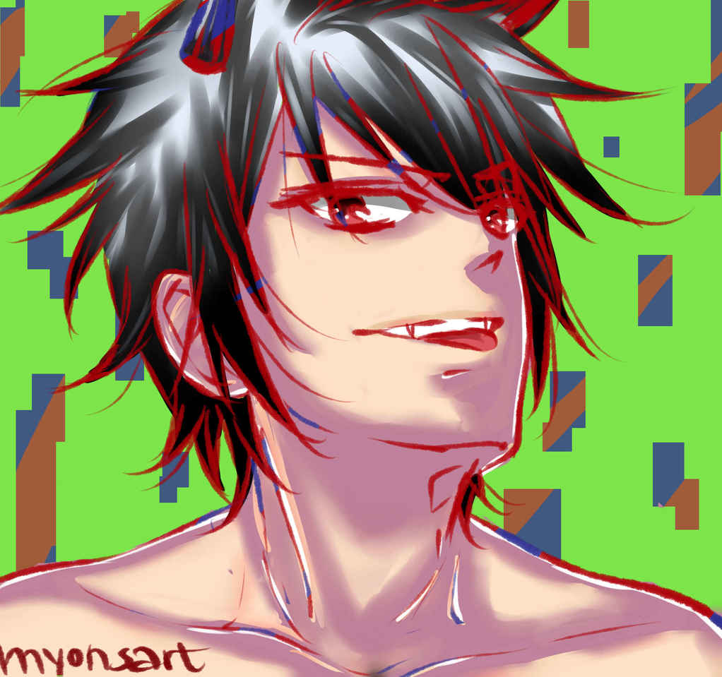 Demon!Yuu Myonsart - 插图 ART street