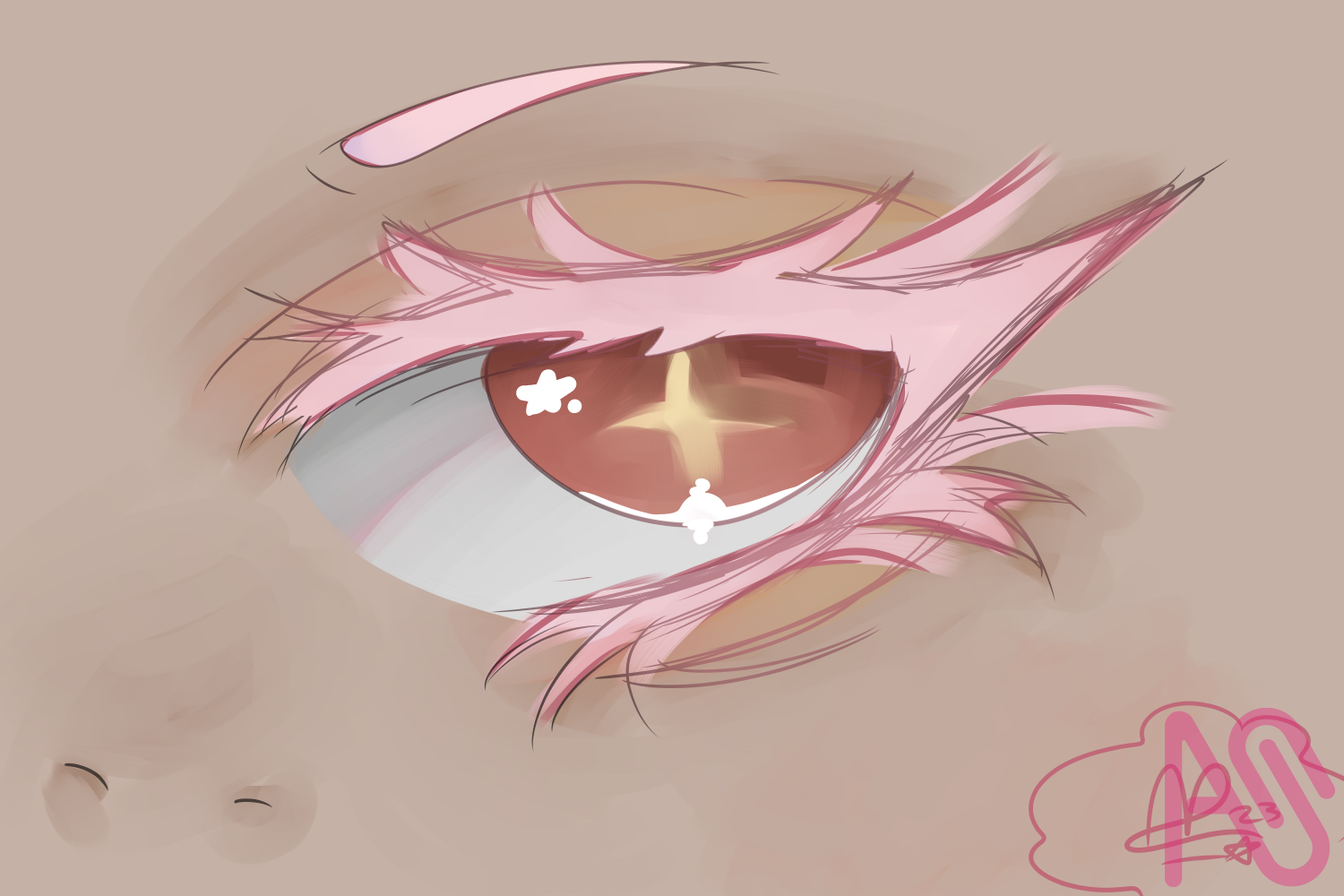 Eye Experiment 1 (Pip) Arteest_Pip - 일러스트 ART street (아트 스트리트)