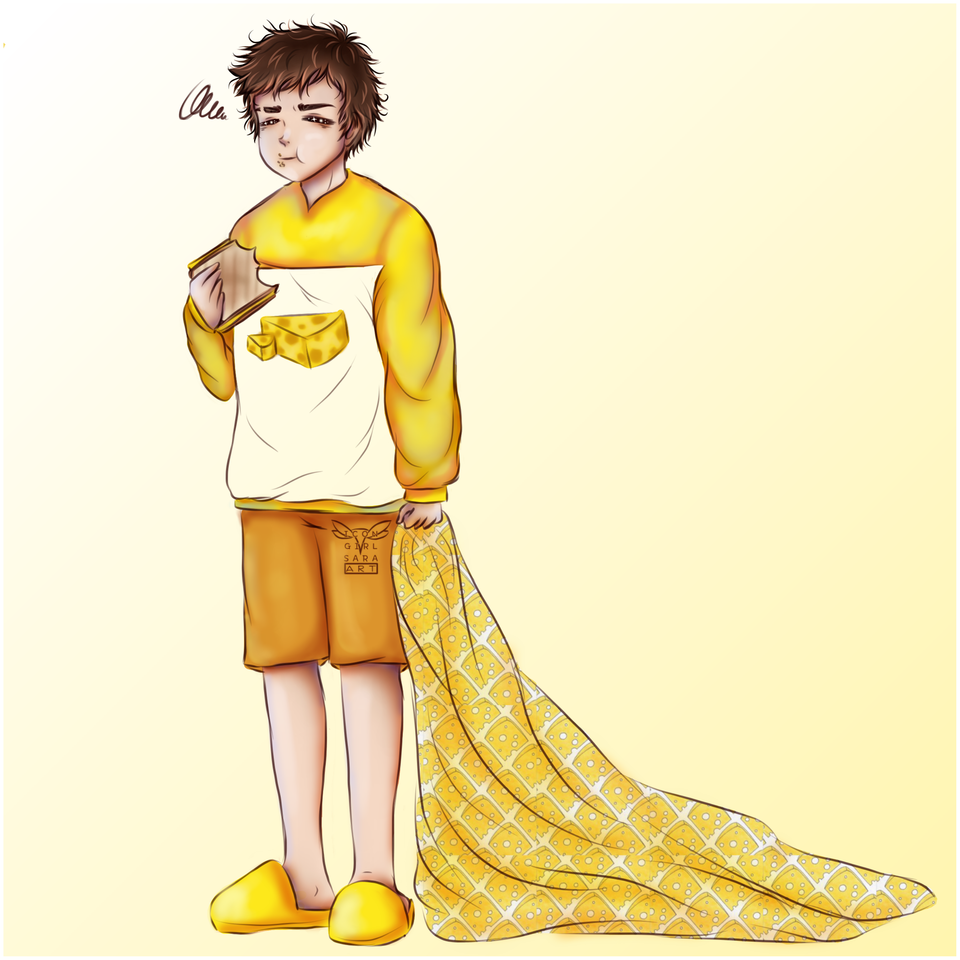 cheese boy IconicEsra - Illustrations ART street