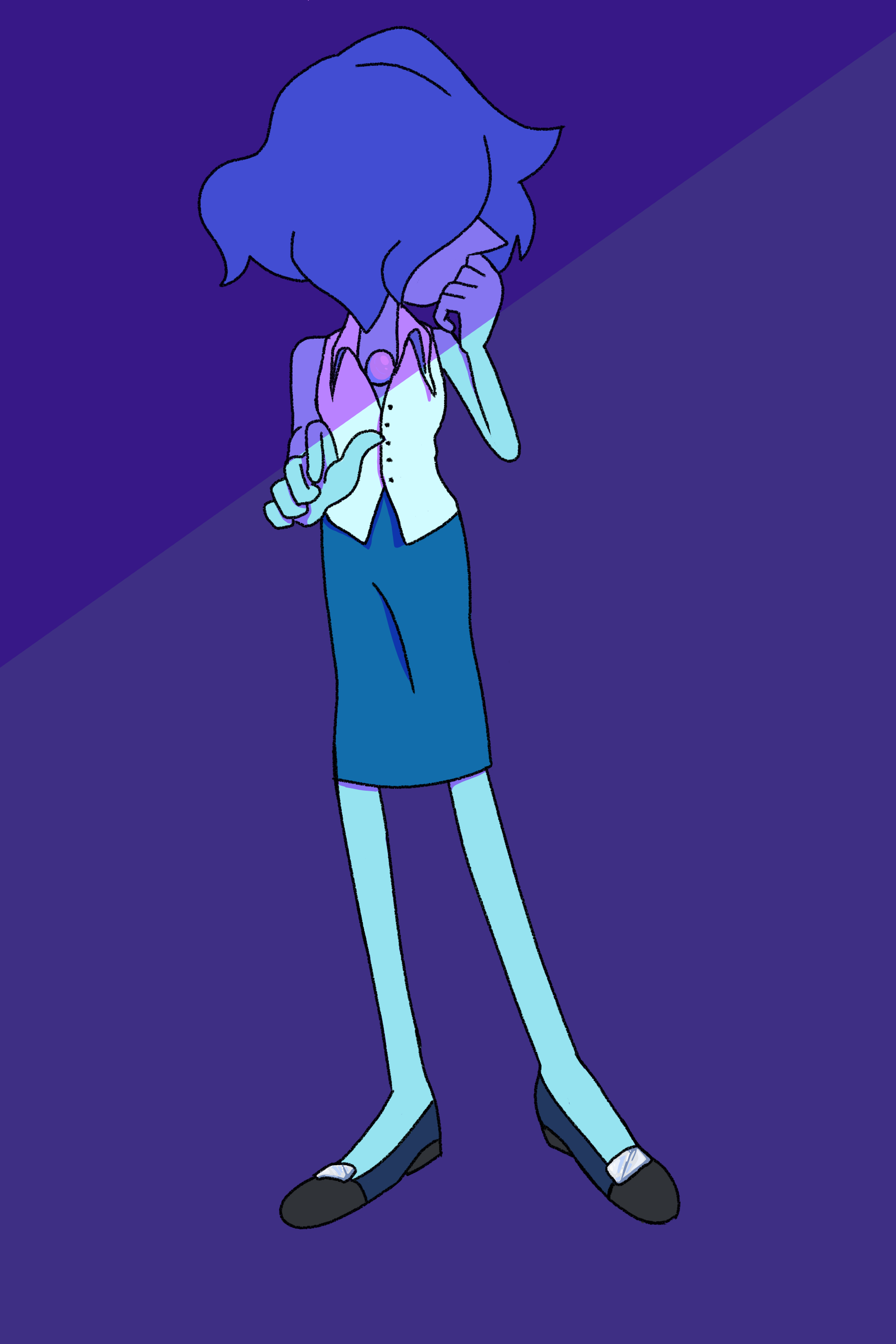 Blue Pearl Popinat - Illustrations ART street