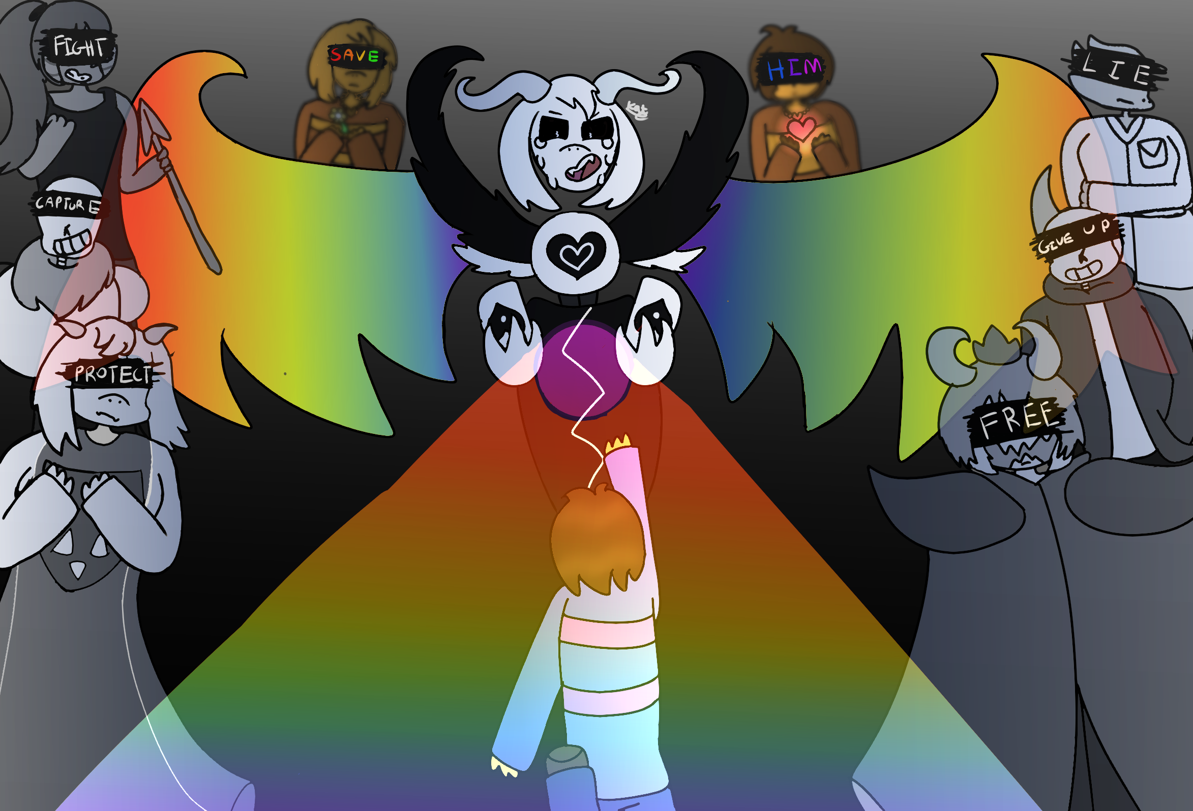 generic undertale fanart trash™ - 插图 ART street