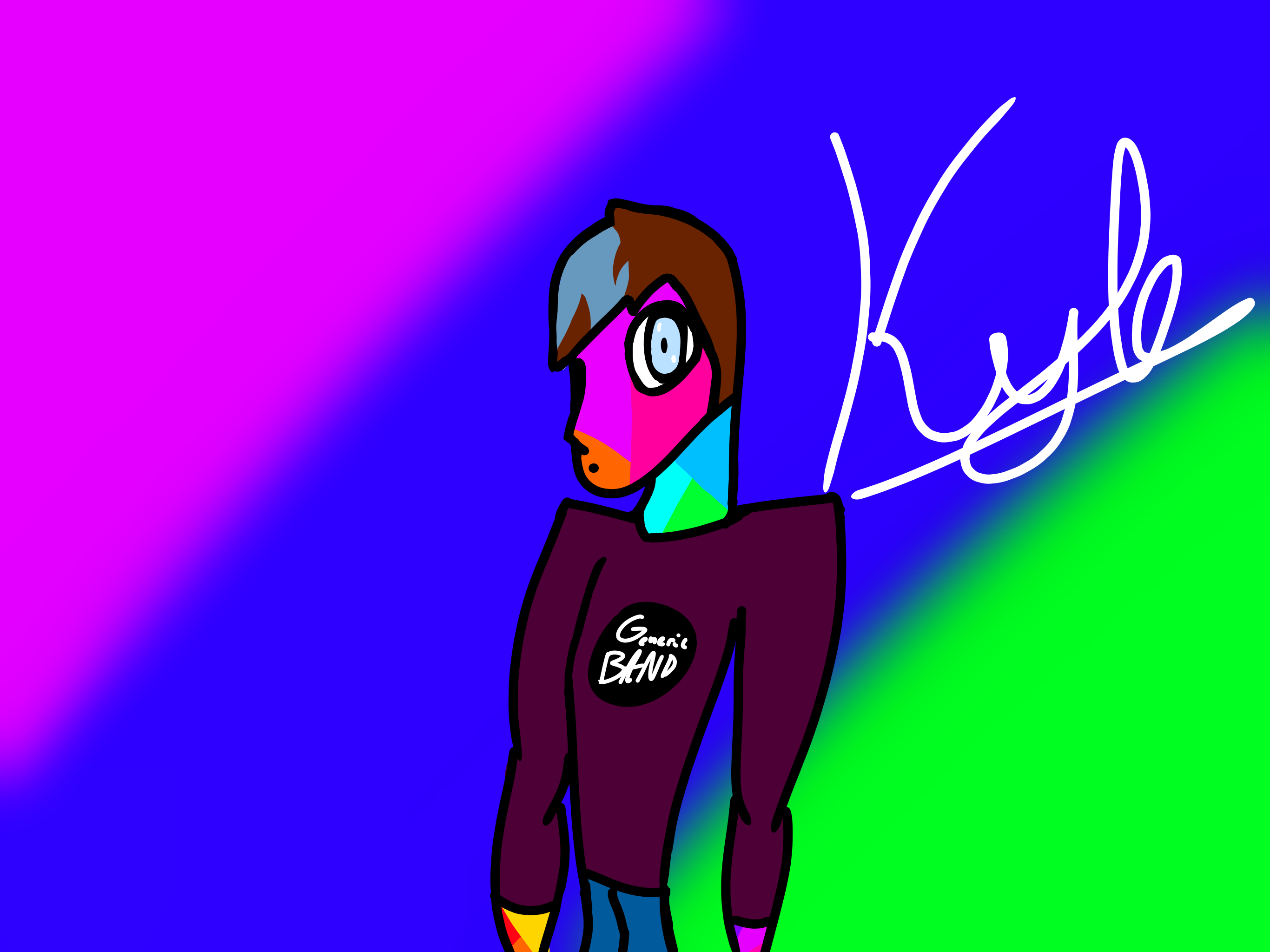 Kyle is pretty cool SammyluvsManga - Illustrations ART street