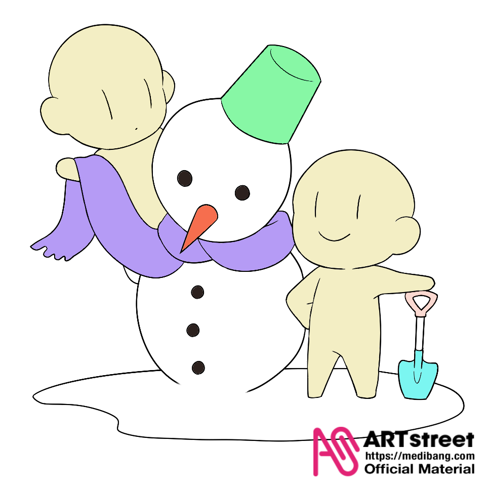 雪遊び RIN - Illustrations ART street