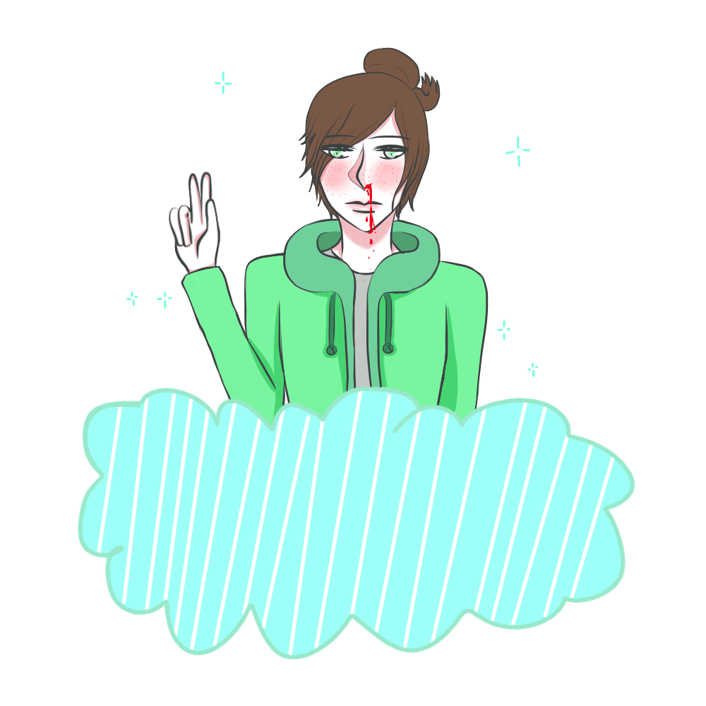 OC : Jen (on a cloud) 0000zero - Illustrations ART street