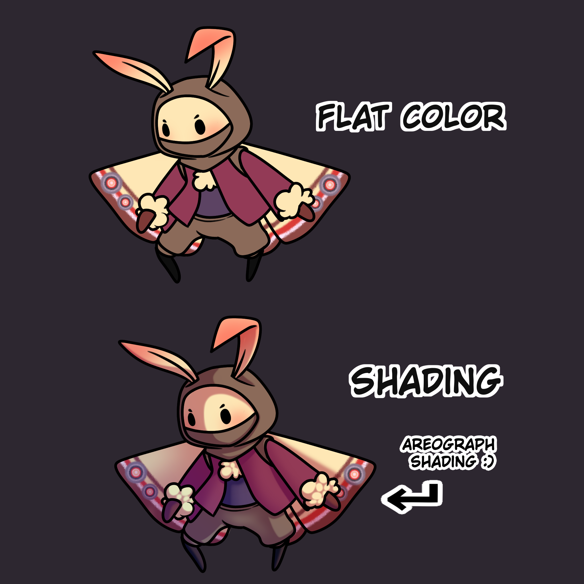 Drawing process XD Endy Ender - Illustrations ART street