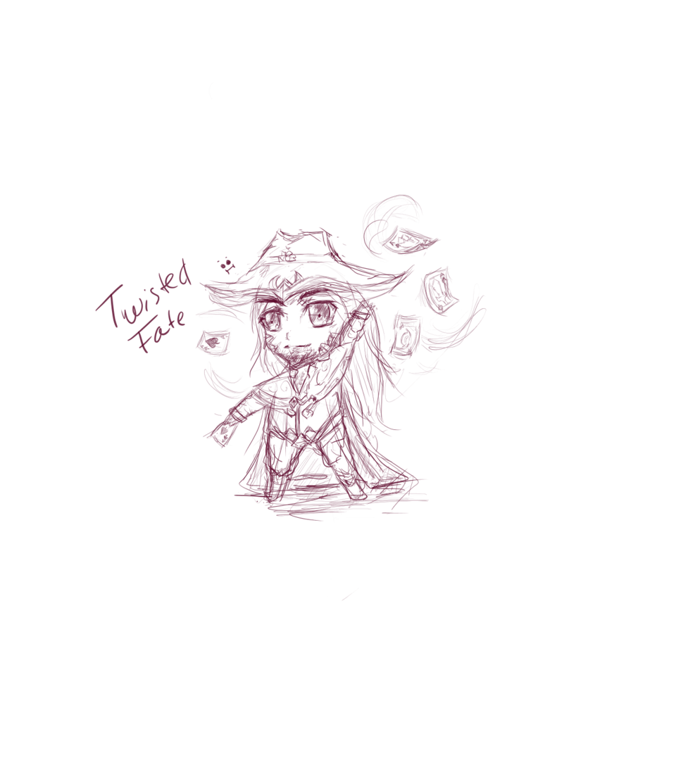 Twisted Fate schangii - Illustrations ART street