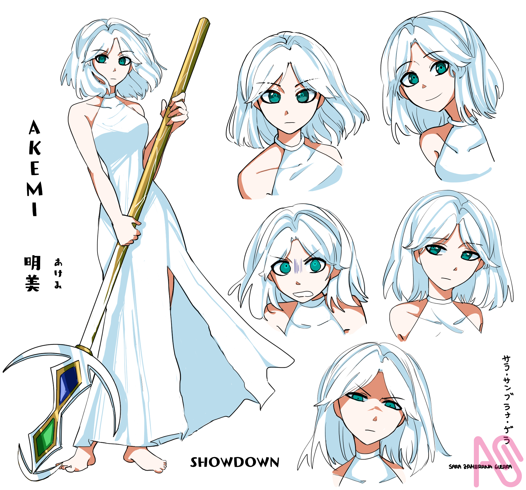 Akemi. Showdown Sara (サラ) - Illustrations ART street