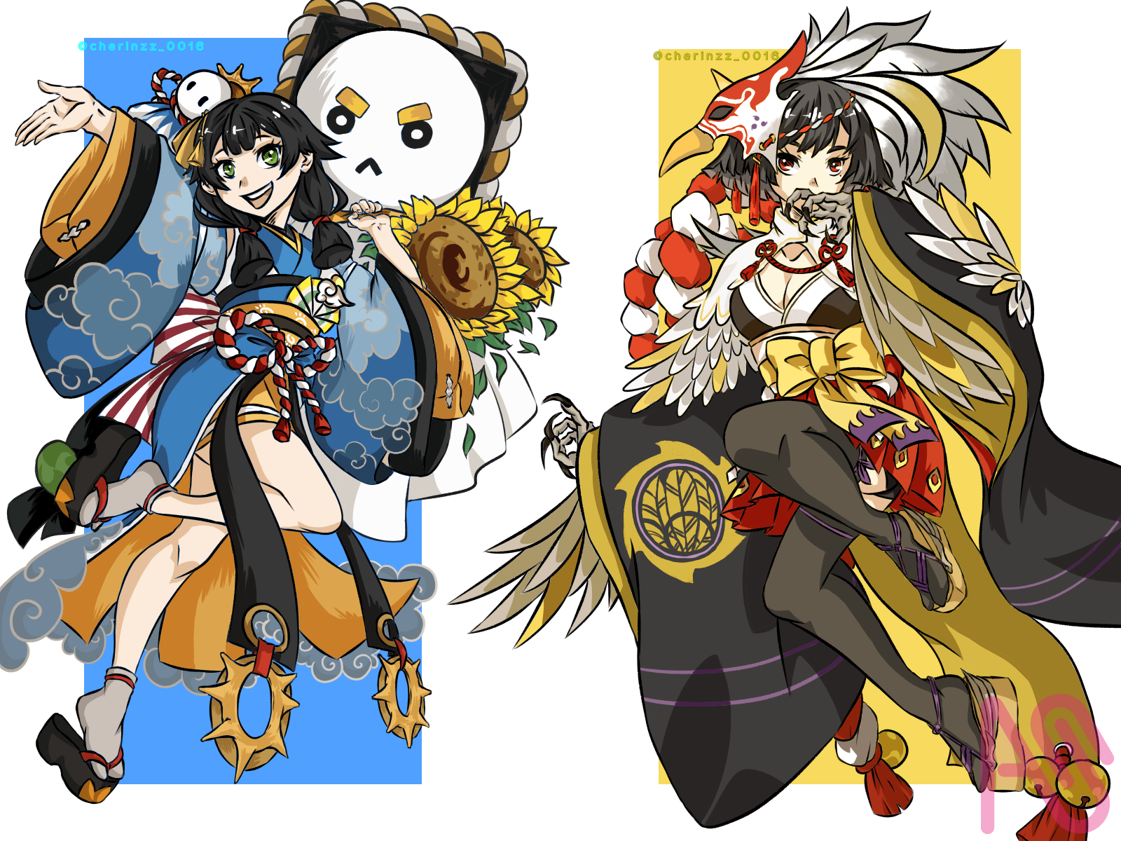 Hiyoribou & Itsumade Cenzzz - Illustrations ART street