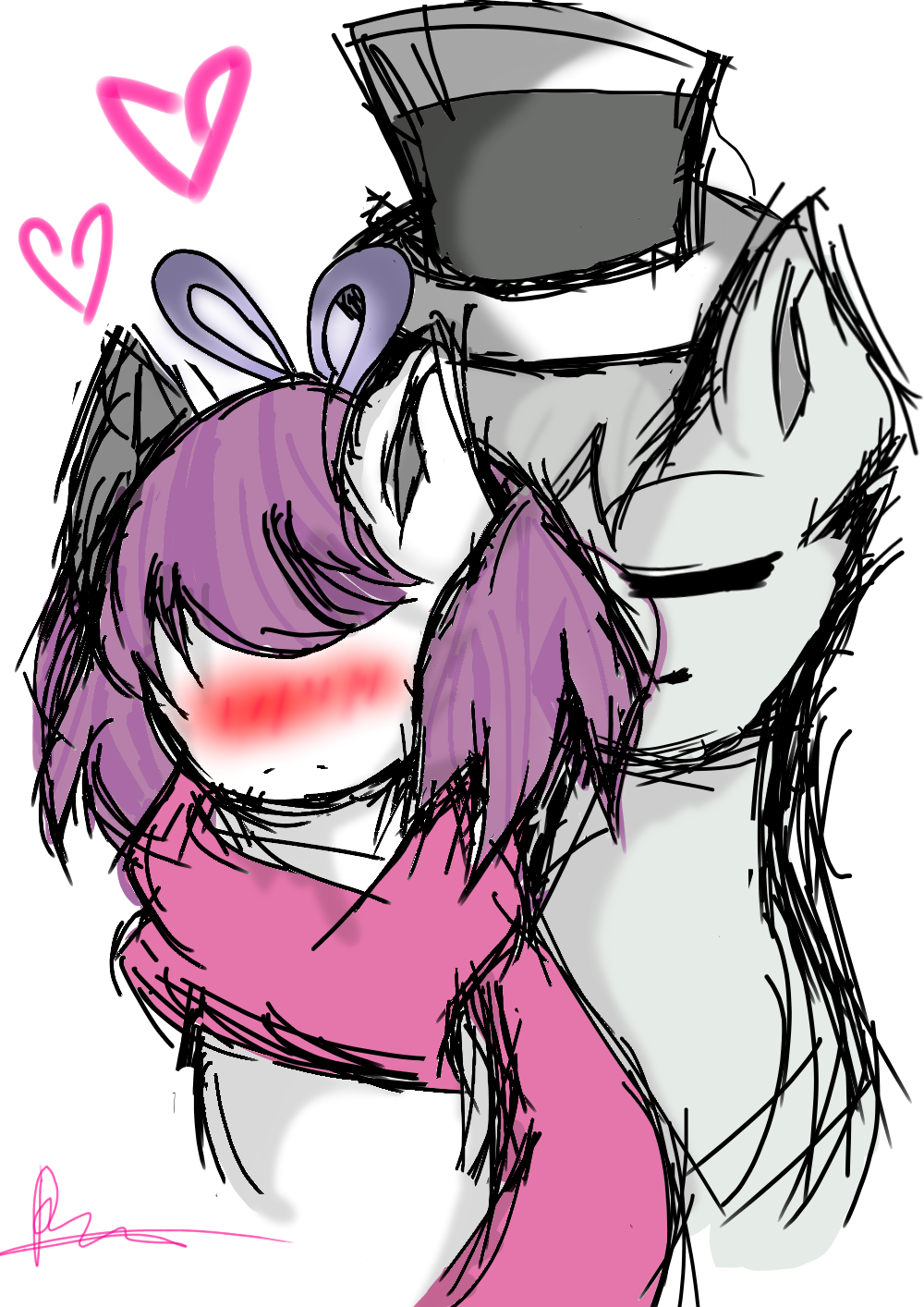 Mlp OC Couple b u B - Illustrations ART street