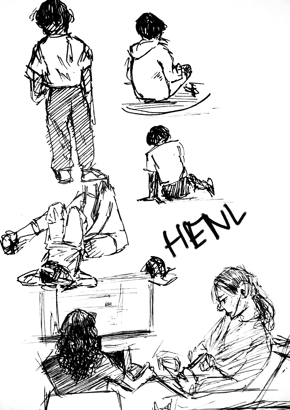 sketches HENL - 插畫 ART street