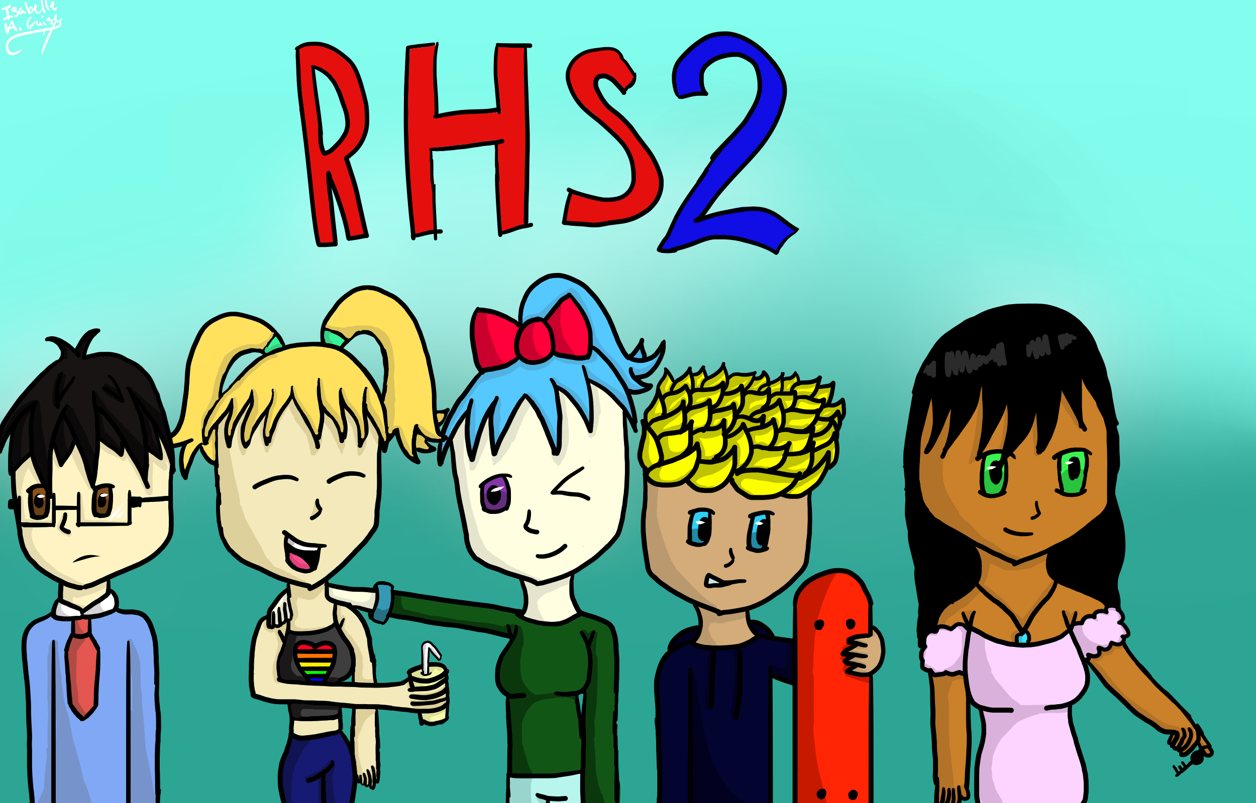 RHS2 (Roblox) Poster Izzy_G124 - Illustrations ART street
