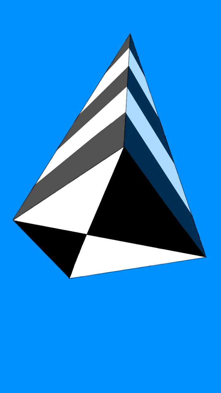 [Original] Flying Striped Pyramid Zenkaro - Illustrations ART street