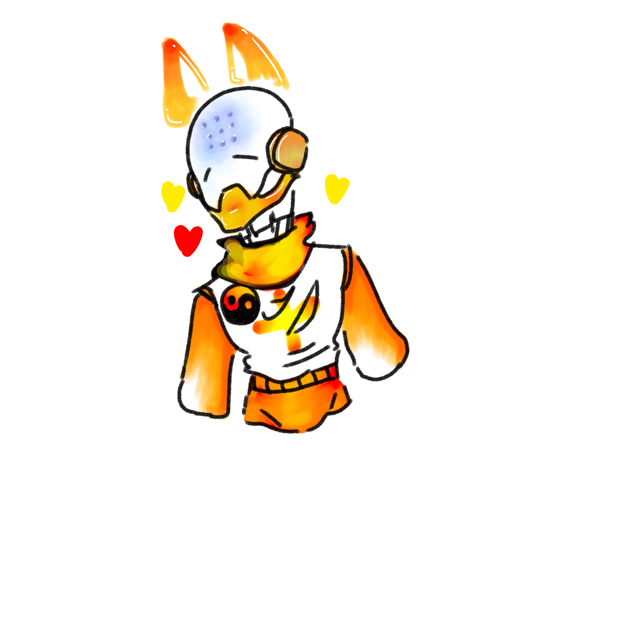 Zenyatta // overwatch baby ᏰlᏌᏋ - Illustrations ART street
