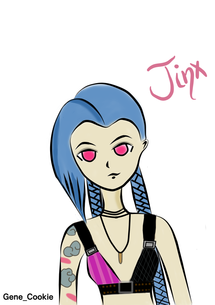 Jinx lol Gene_Cookie - Illustrations ART street