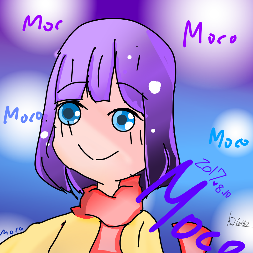 moco帶著紅圍巾 奈芯 - Illustrations ART street