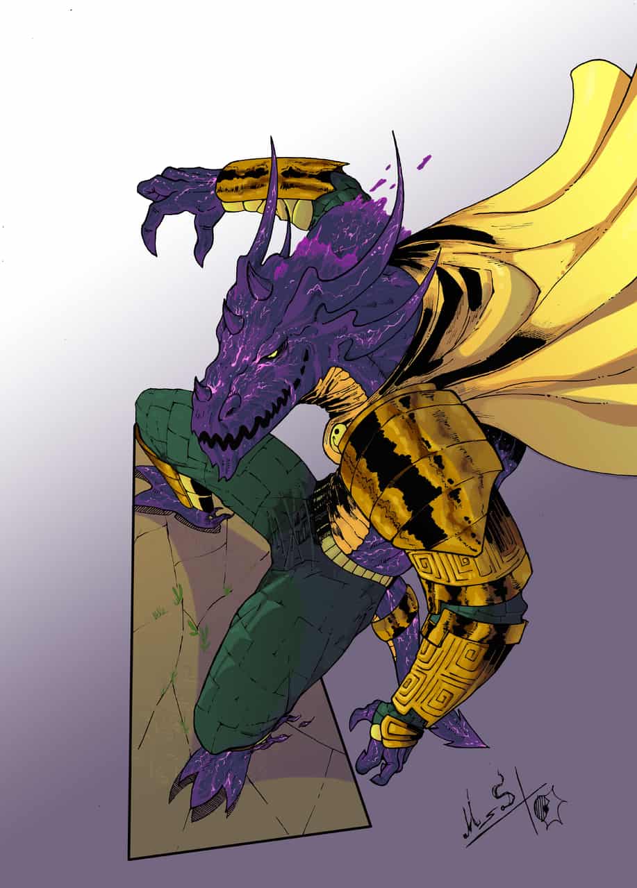 Dragon-warrior Madness_Soul - Illustrations ART street