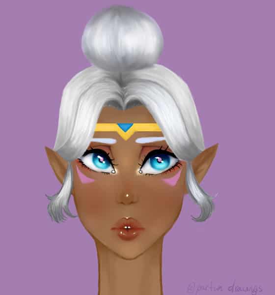 A Beauty Partum.Drawings - Illustrations ART street