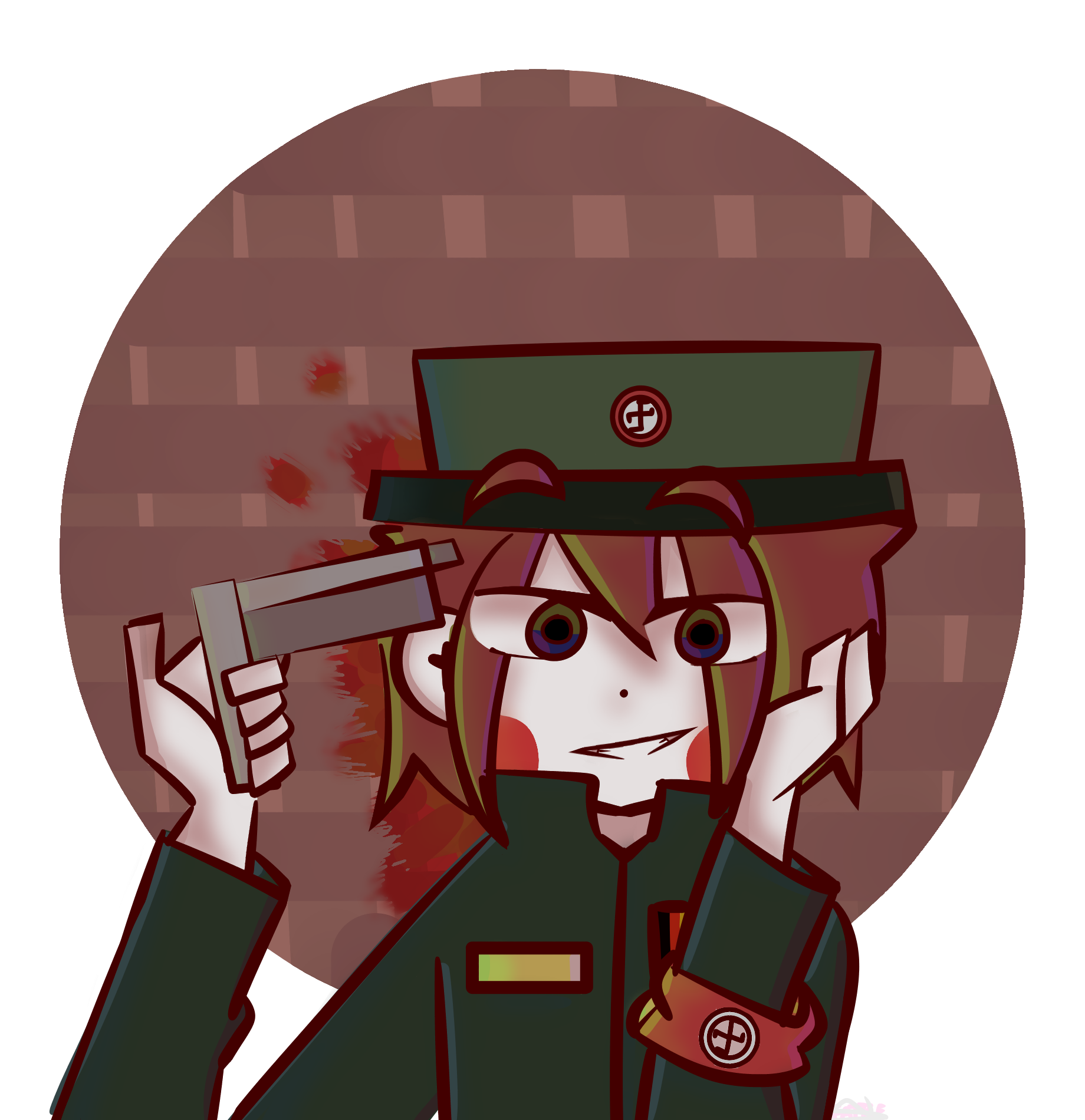 Edgy draw(AGAIN) Eat Ice - Illustrations ART street