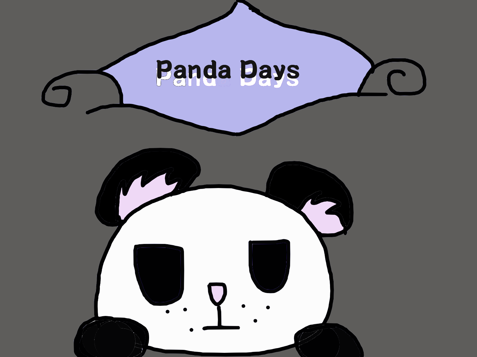 Panda Days Rose - 插畫 ART street