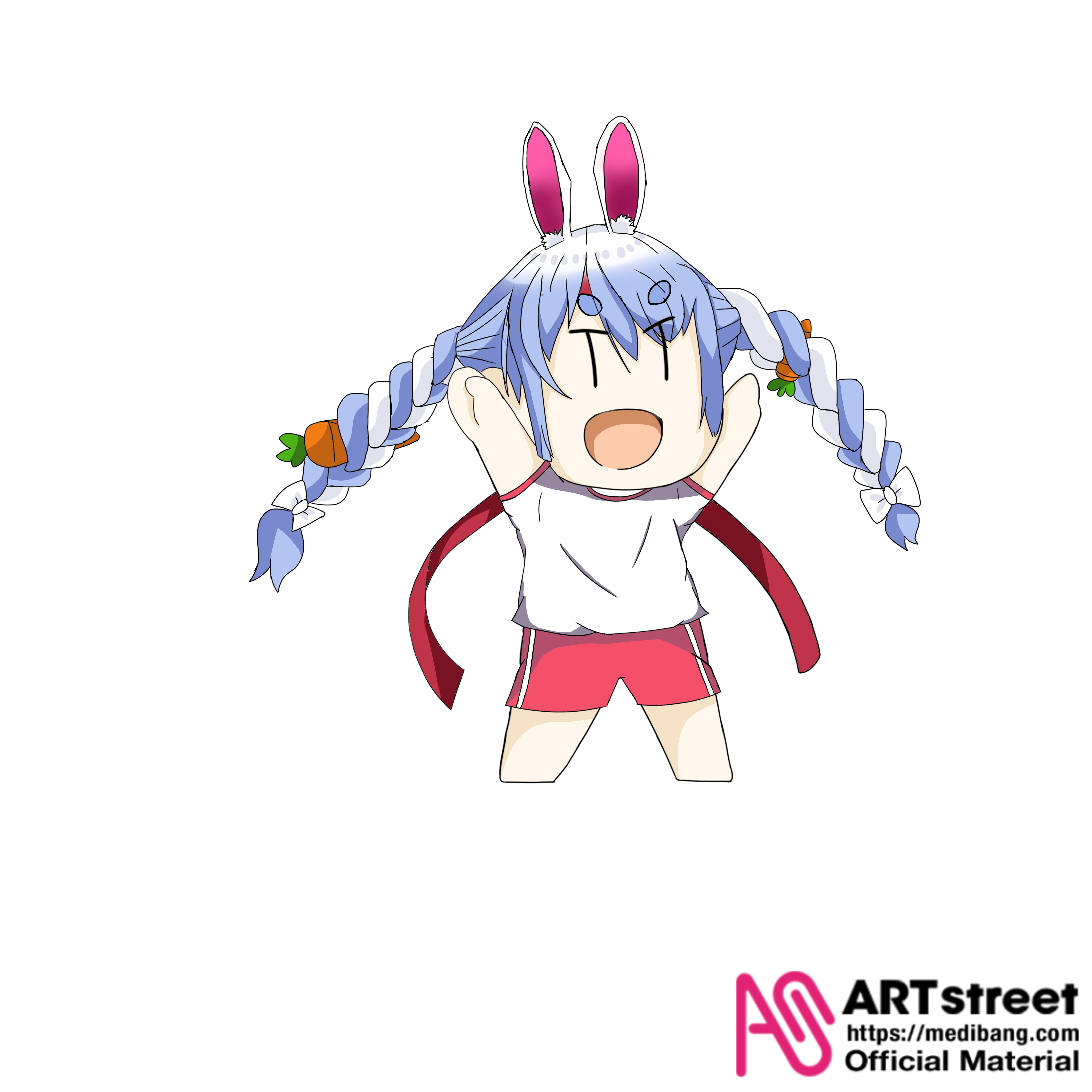 Usada Pekora Orukuro - Illustrations ART street