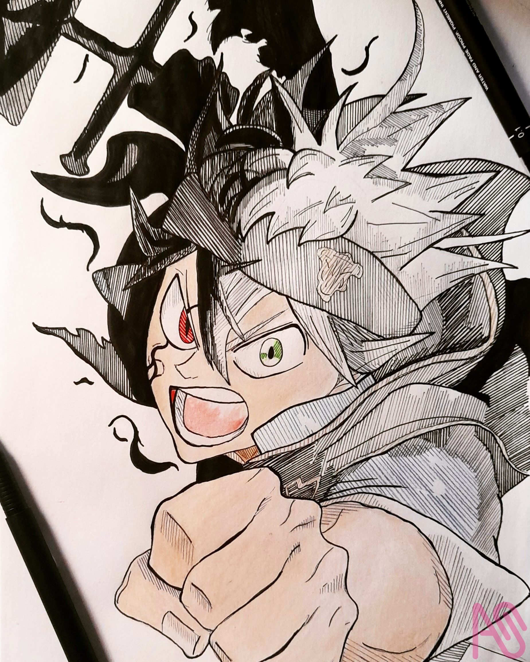 Asta #blackclover Odd_Niyuki - Illustrations ART street