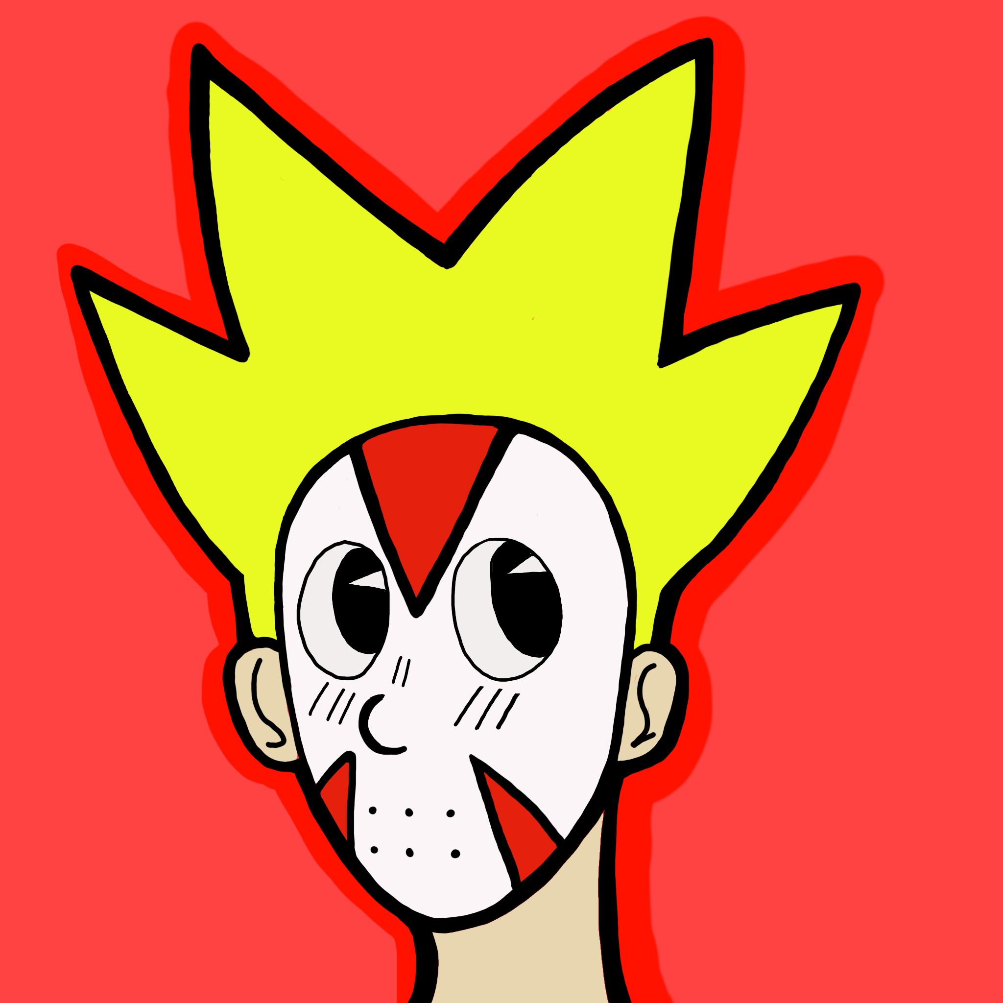 Stupid head 𝑬𝑽@ - Illustrations ART street