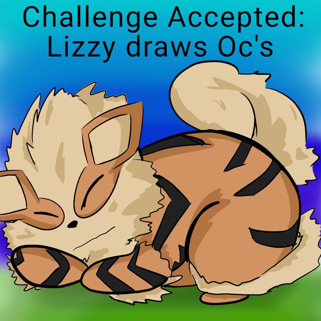 Pokemon Challenge Against Lizzy draws Oc's Nanibee - Illustrations ART ...