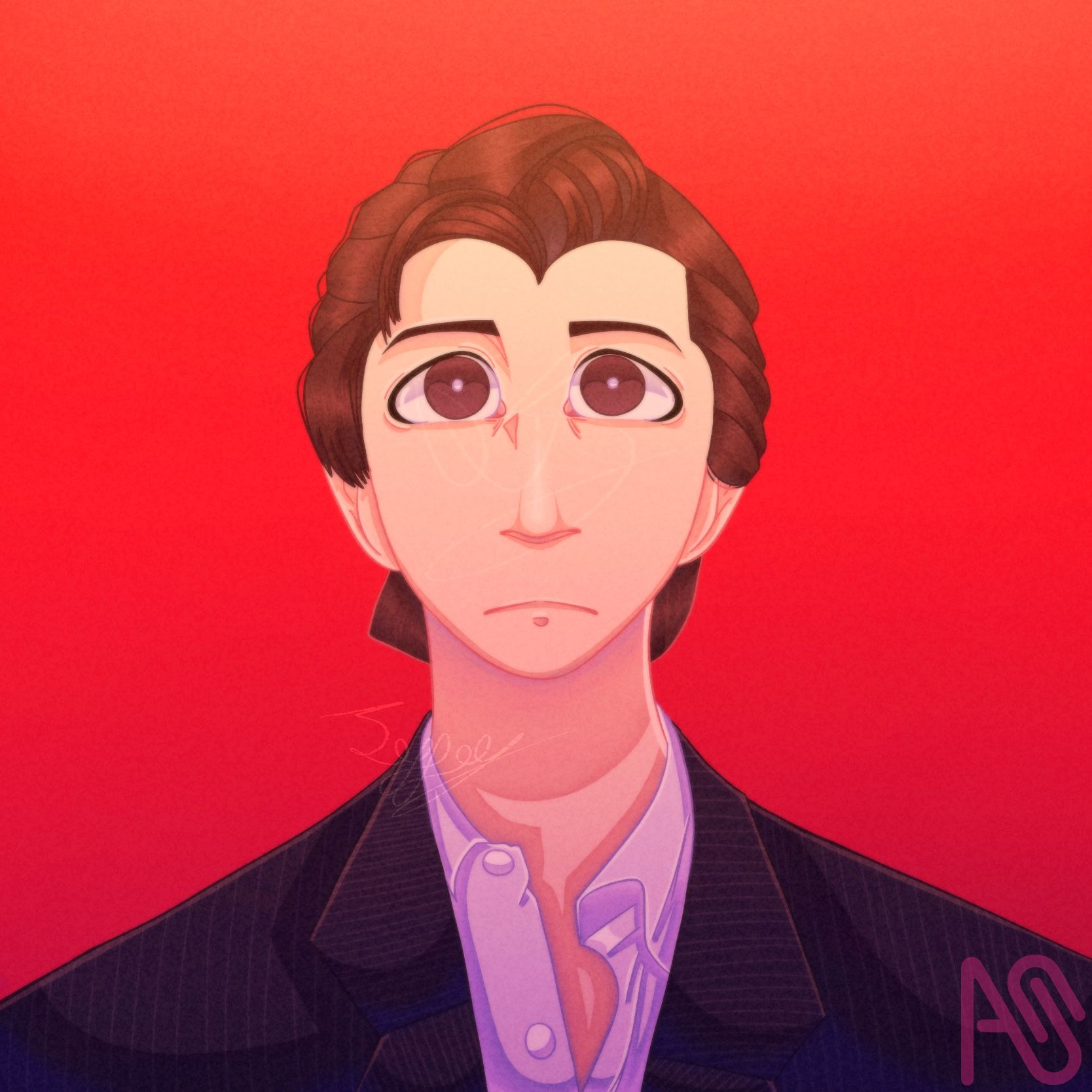 Alex Turner 🖤🧡 𝓣𝓑𝓗+𝓒 🧡🖤 - Illustrations ART street