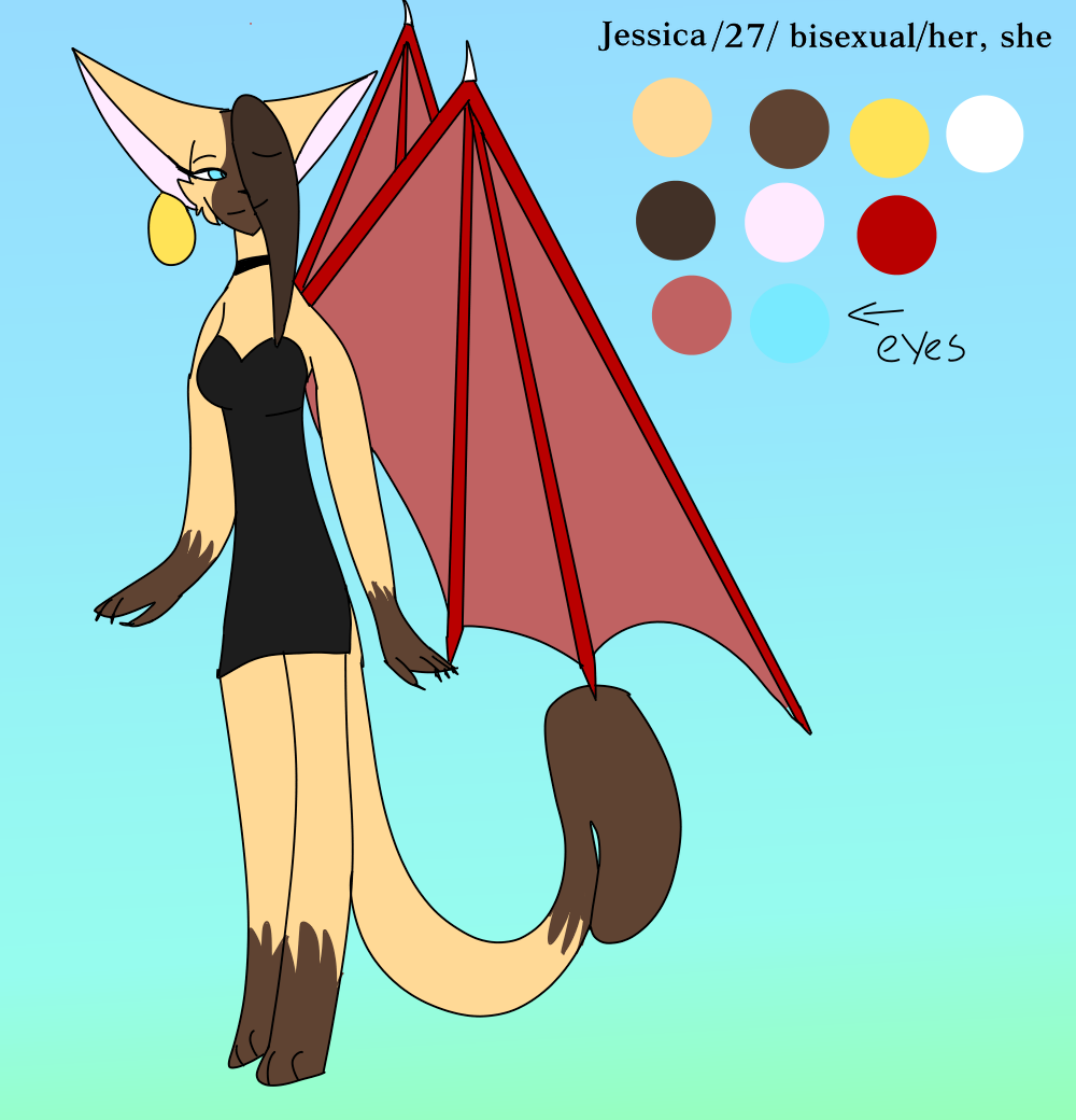 (repost)Jessica ref sheet ˜”*°• ♣🄳🅁. 🄿🄴🄿🅂🄸 ♣ •°*”˜ - 插图 ART street