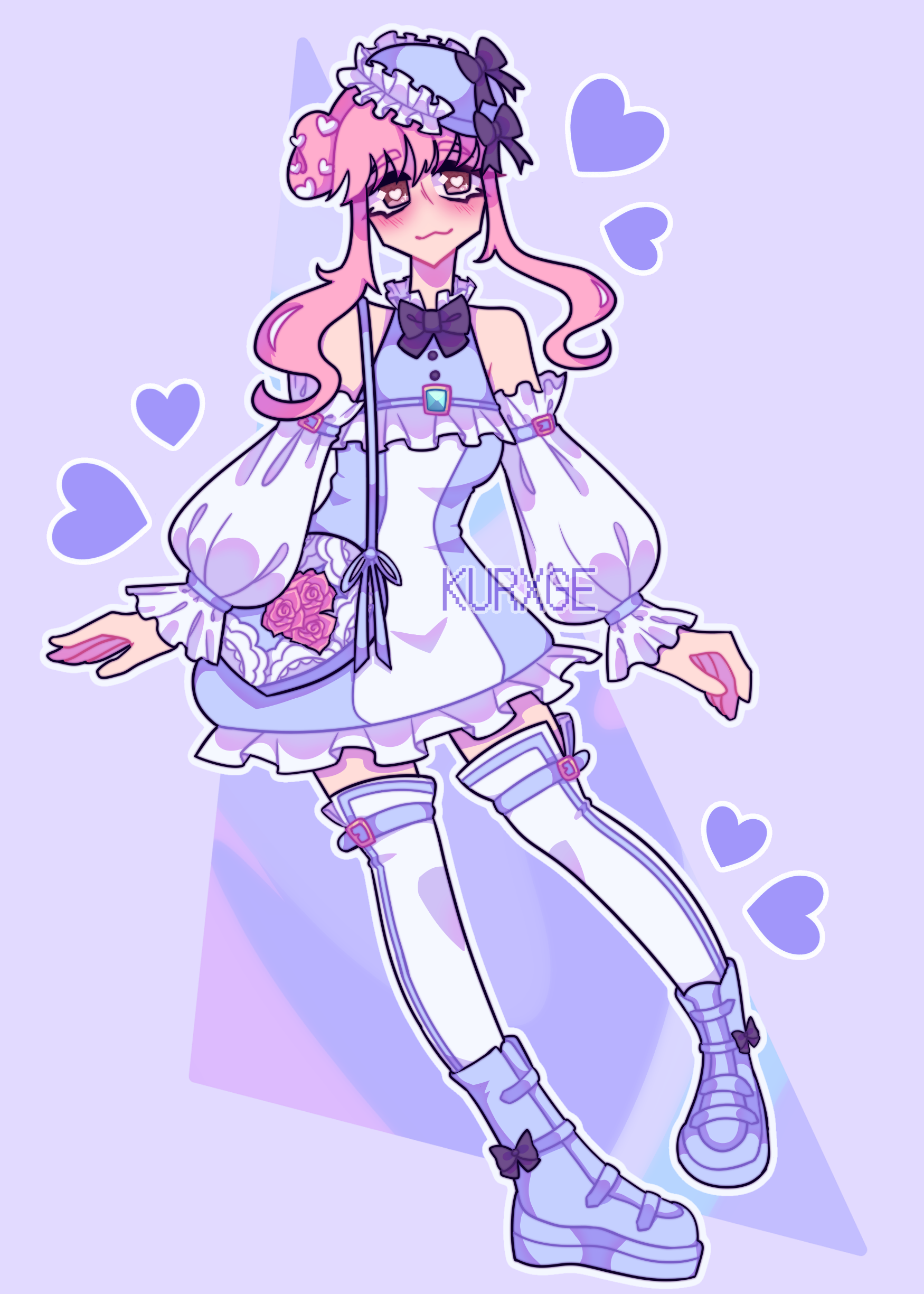 Love Nikki Collab KuragePixels - Illustrations ART street