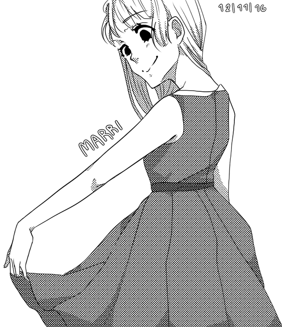 Manga Girl marri - Illustrations ART street