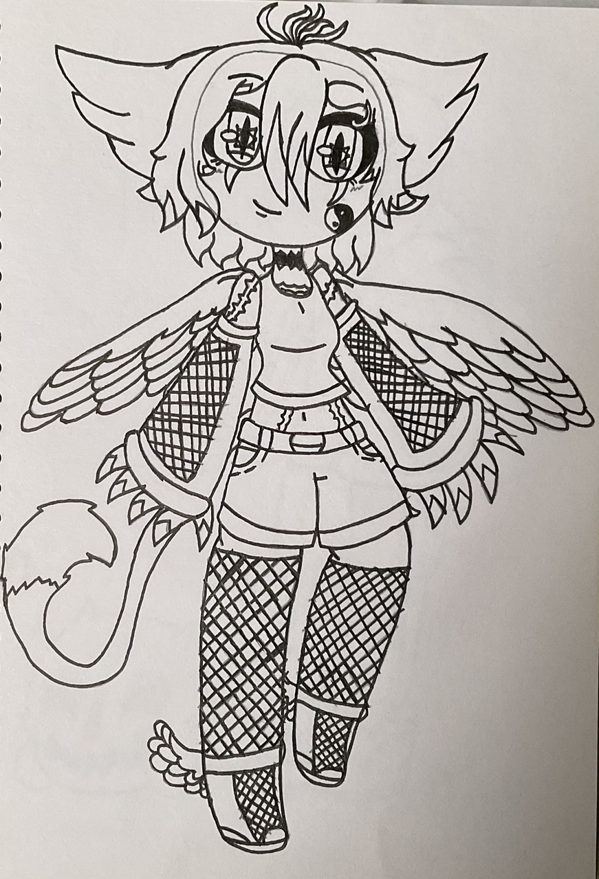 Animal Angel (high school art) Fea1zarAn1me17 - Illustrations ART street