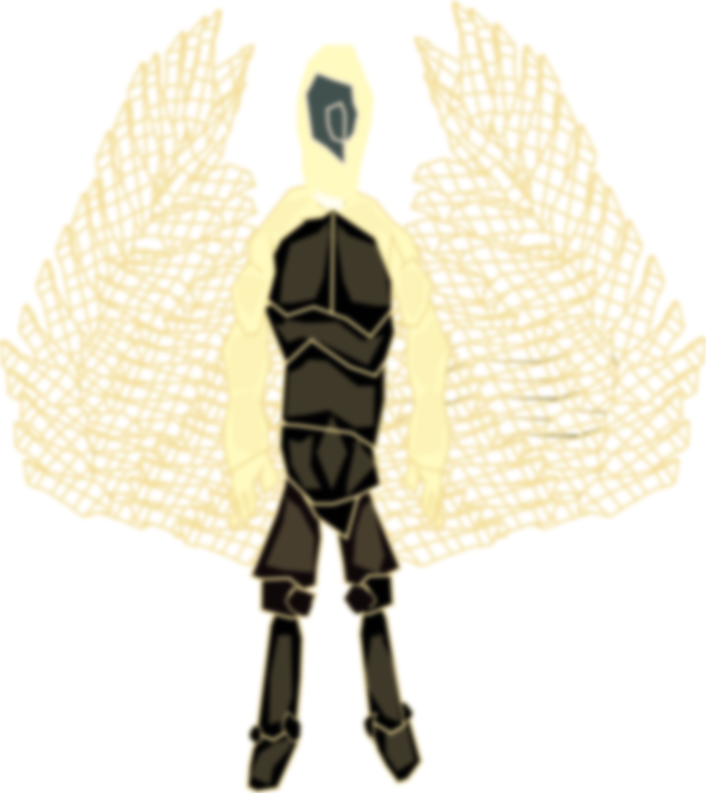 Mecha Angel JUs - Finished Mario Cavett - Illustrations ART street