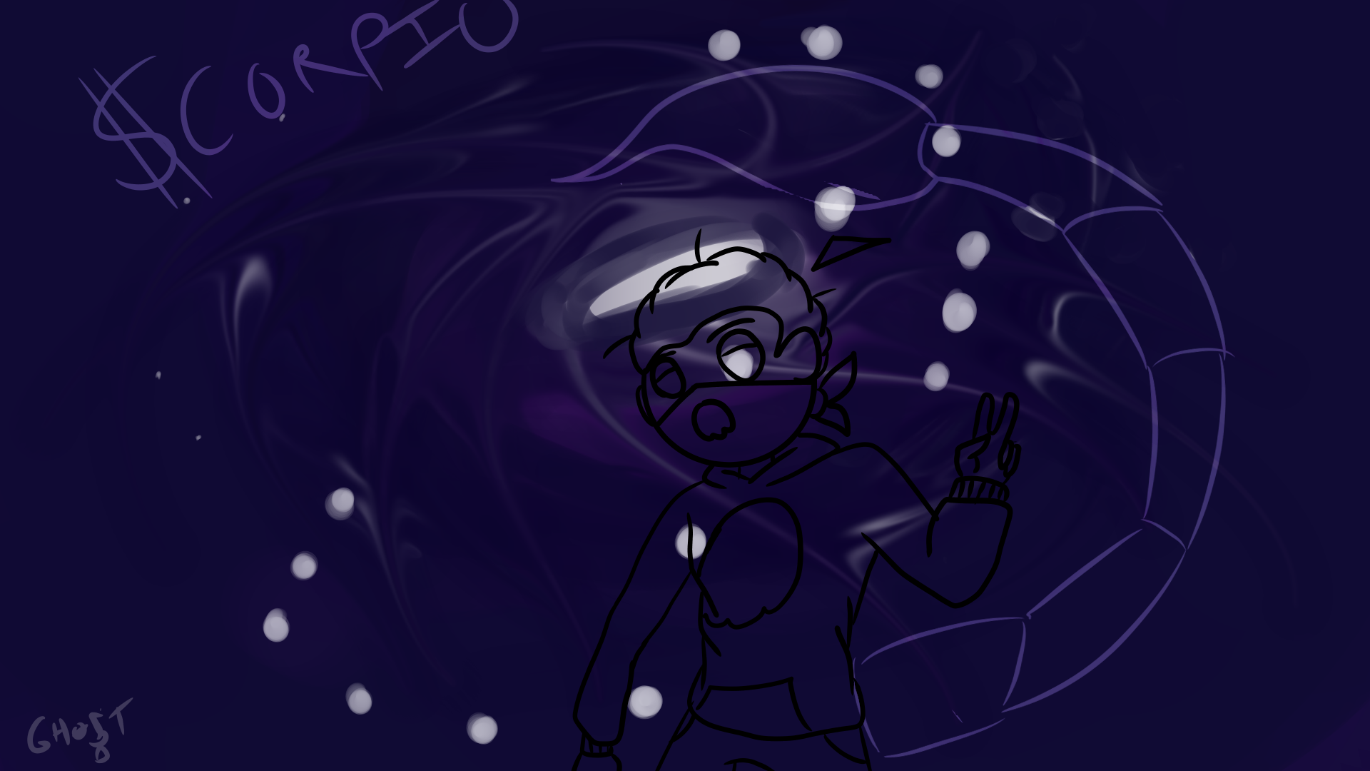 Untitled THE MASKED GH05T - Illustrations ART street