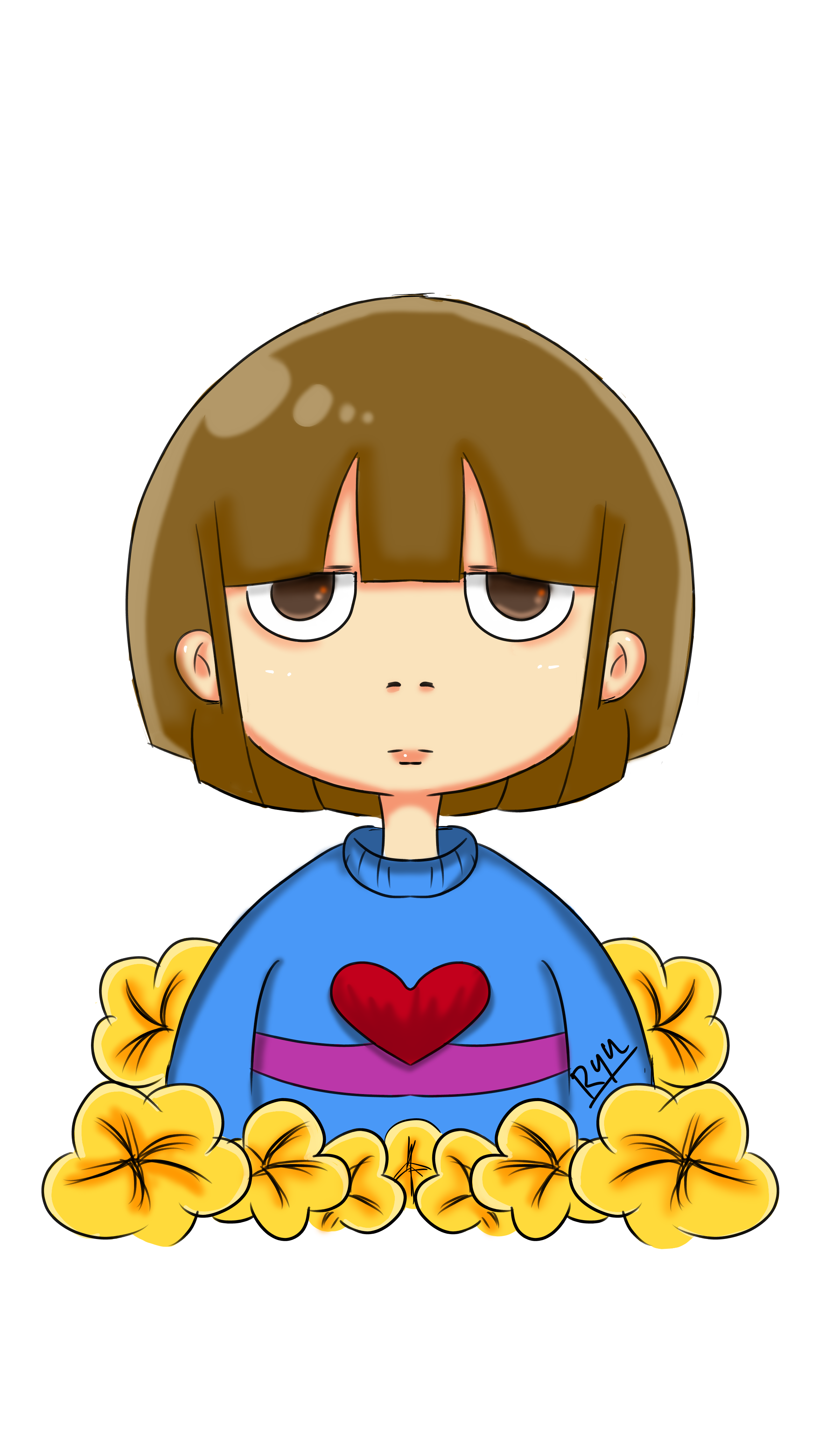 Frisk [Undertale] RyuichiDraws - Illustrations ART street