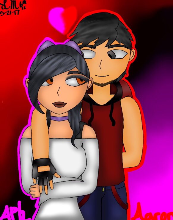 Aarmau (Aphmau x Aaron) II_SweetCoke_II - Illustrations ART street