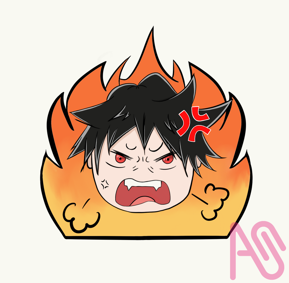 Angry Chibi nua - Illustrations ART street